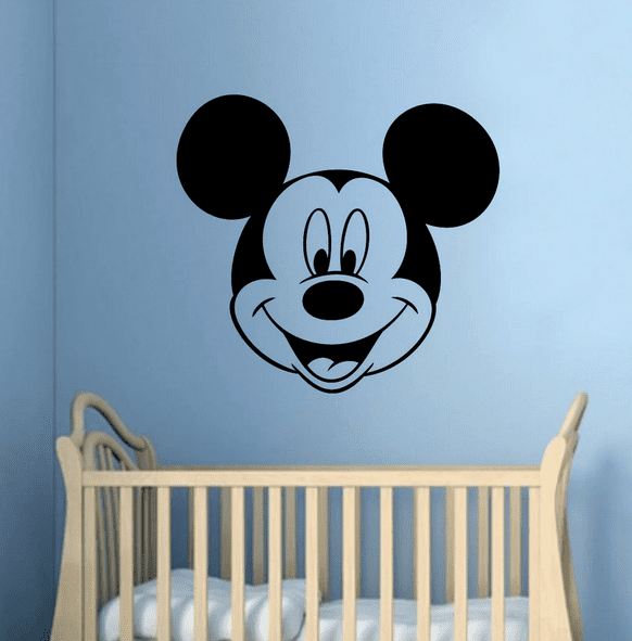 Mickey Mouse Wall Decal Home Decor Bedroom Room Vinyl Sticker Art Baby ...