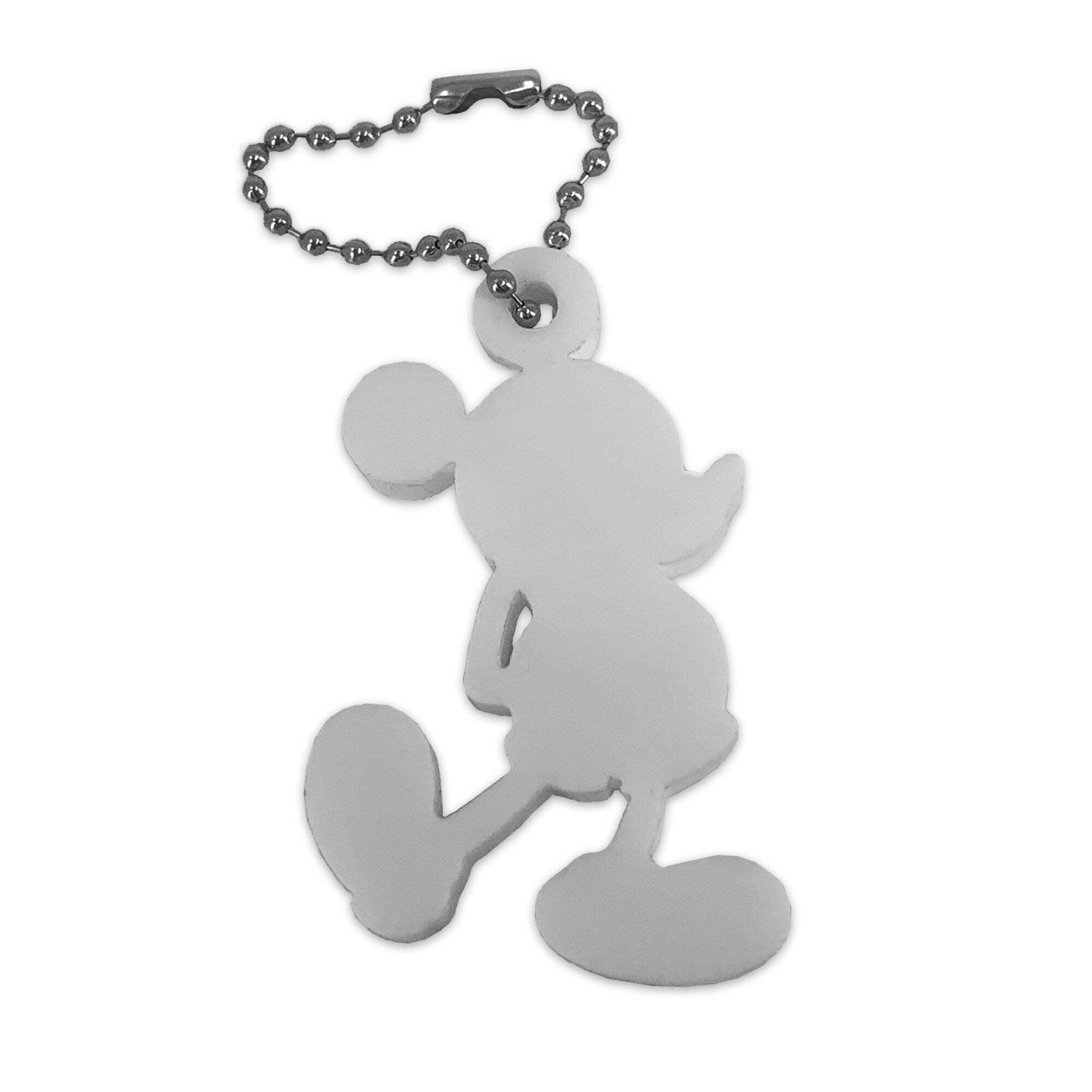 Mickey Mouse | White | Keychain - Walmart.com