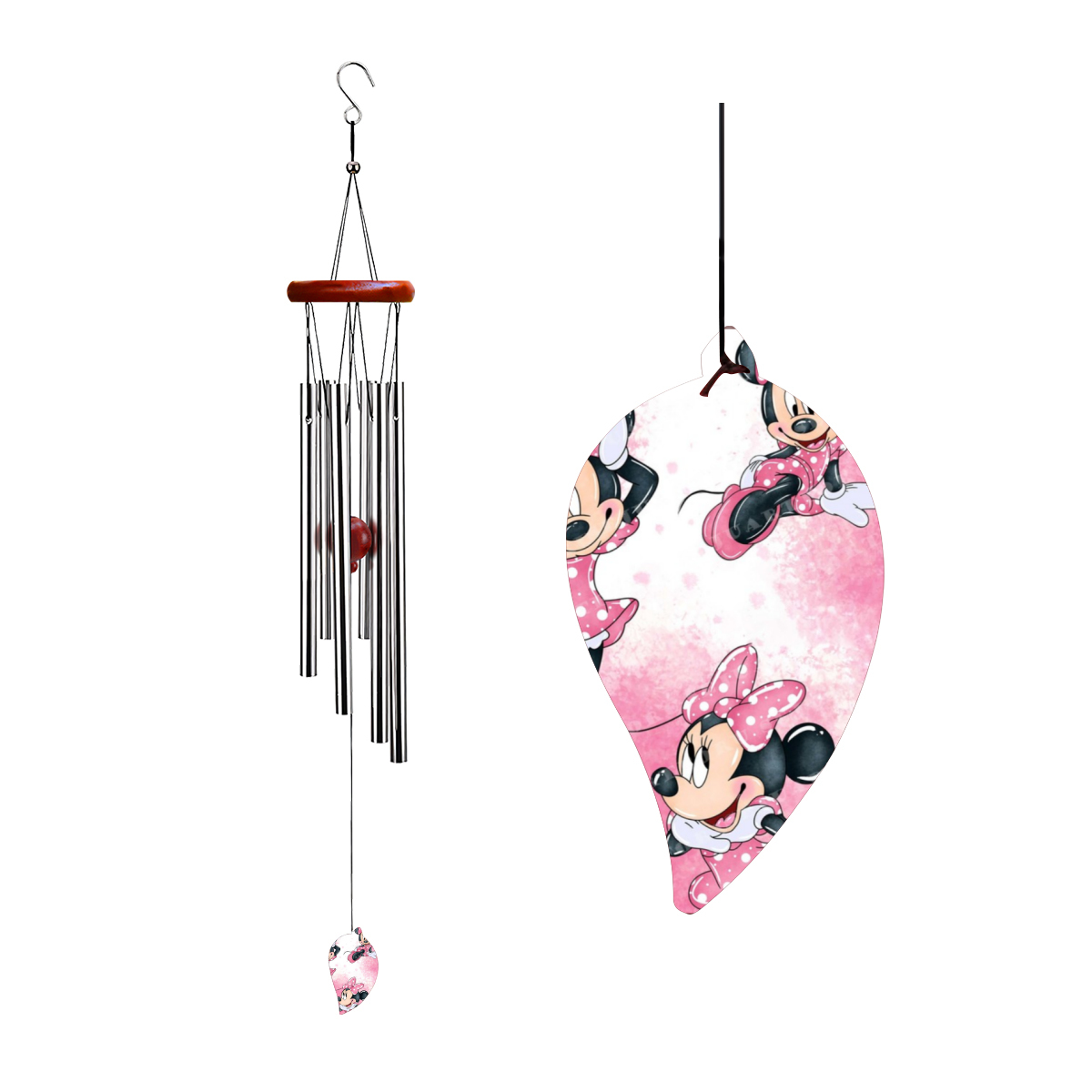 Mickey Mouse Wind Chimes, Outdoor Wind Chimes, Outdoor Decor for Patio ...