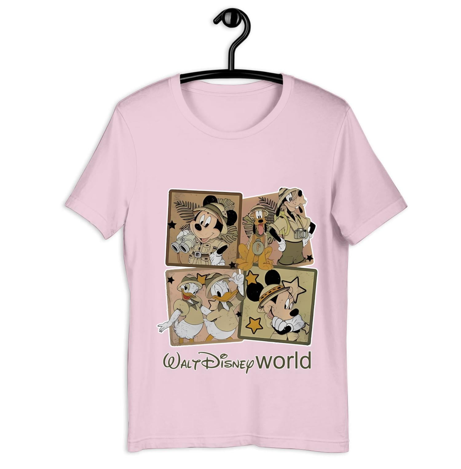 Mickey Mouse and Friends Animal Kingdom Retro Comfort Color Shirt ...