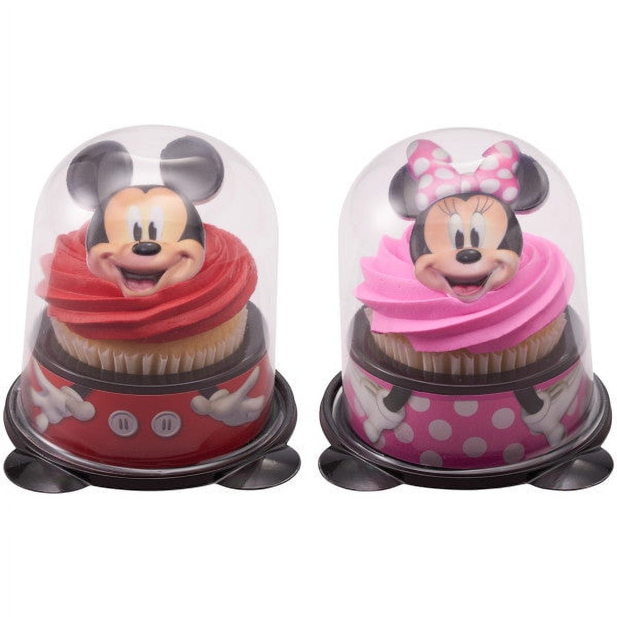 Mickey Mouse and Minnie Mouse Cupcake Dome, 1 Set - Walmart.com