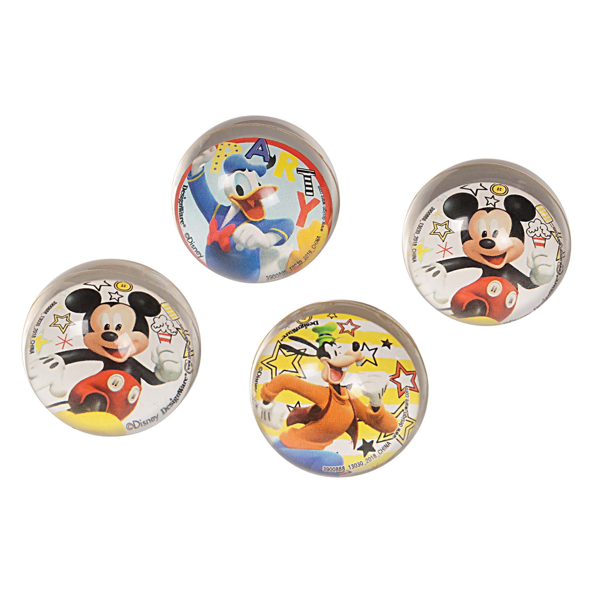 Mickey Mouse on the Go Birthday Party Favor Bounce Balls - Walmart.com