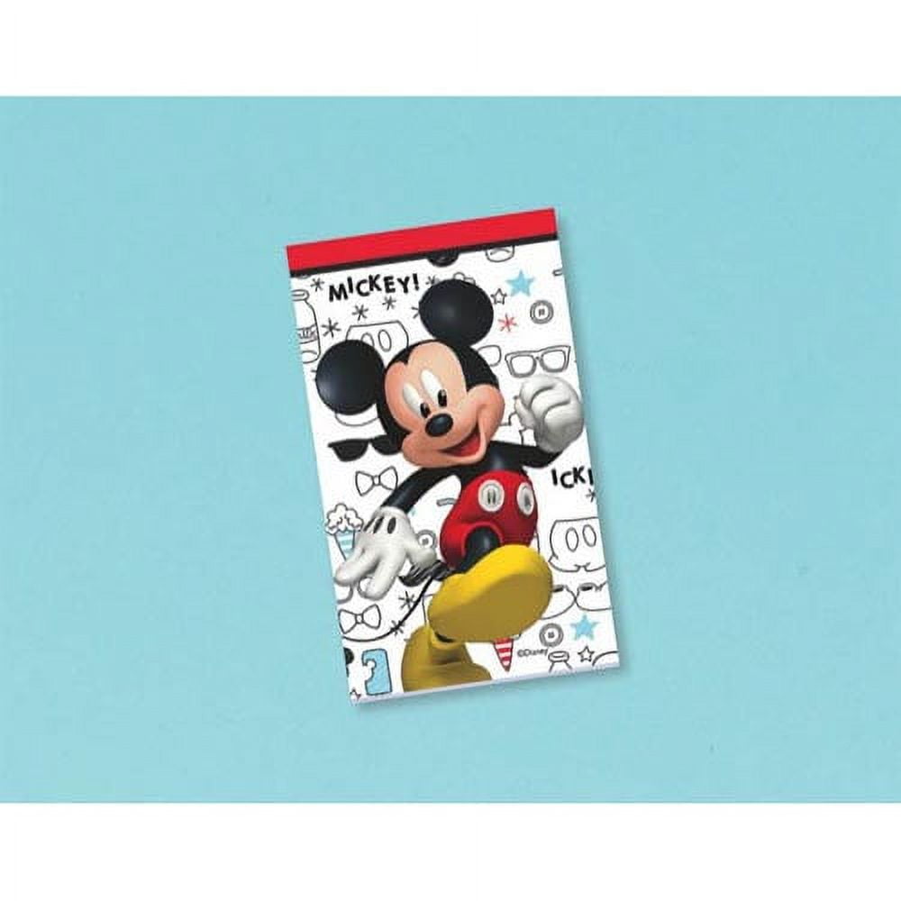 Mickey Mouse 'on the Go' Mini Notepads / Favors (8ct) - Walmart.com