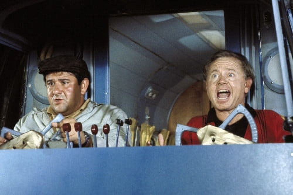 Mickey Rooney Buddy Hackett It's a Mad Mad Mad Mad World fly Plane ...