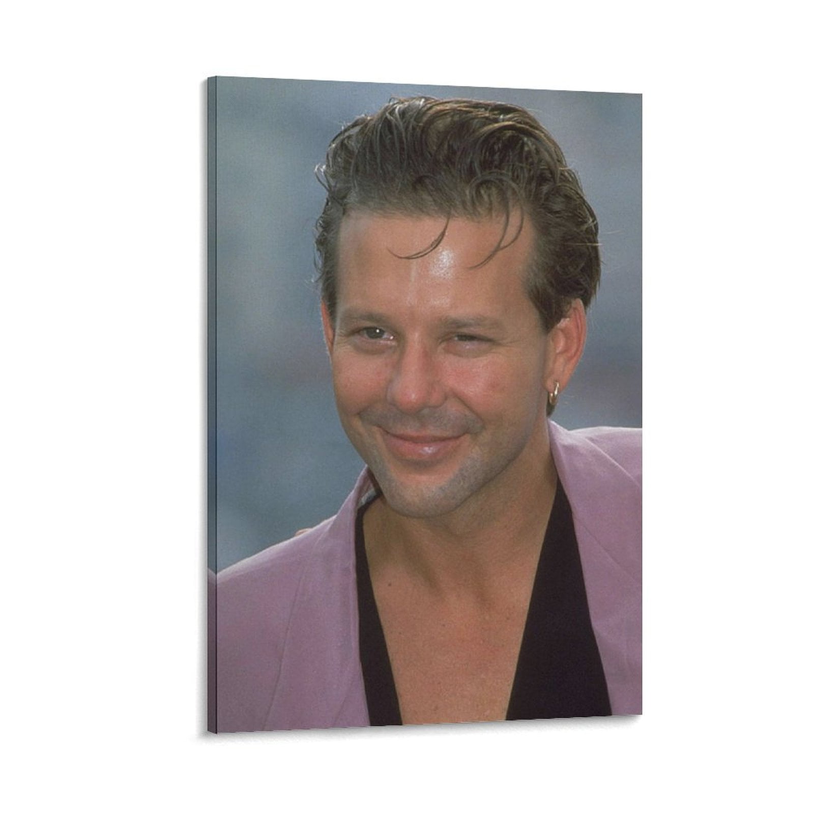 Mickey Rourke Handsome Poster Canvas Wall Art Poster Decorative Bedroom ...