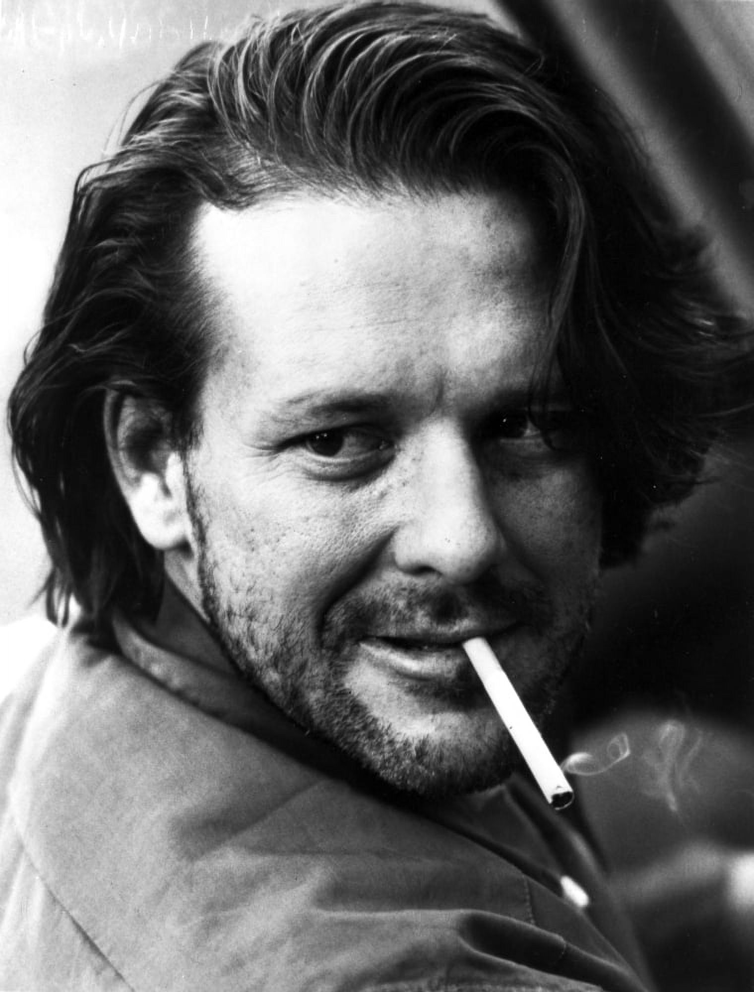 Mickey Rourke smoking a cigarette Photo Print (24 x 30) - Walmart.com