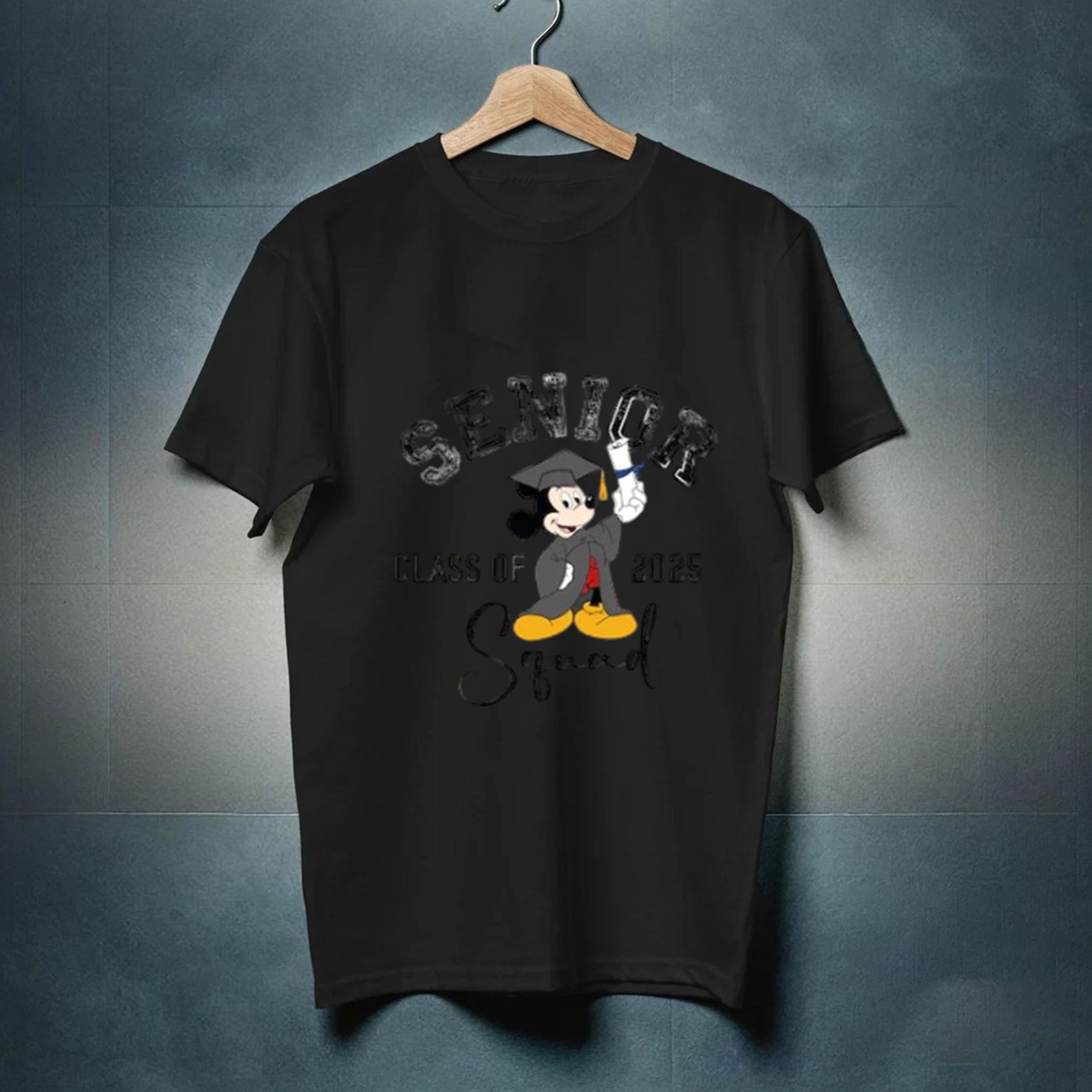 Mickey Senior, Graduation 2025, Shirt, Graduate, Shirt, Mickey, Mouse ...