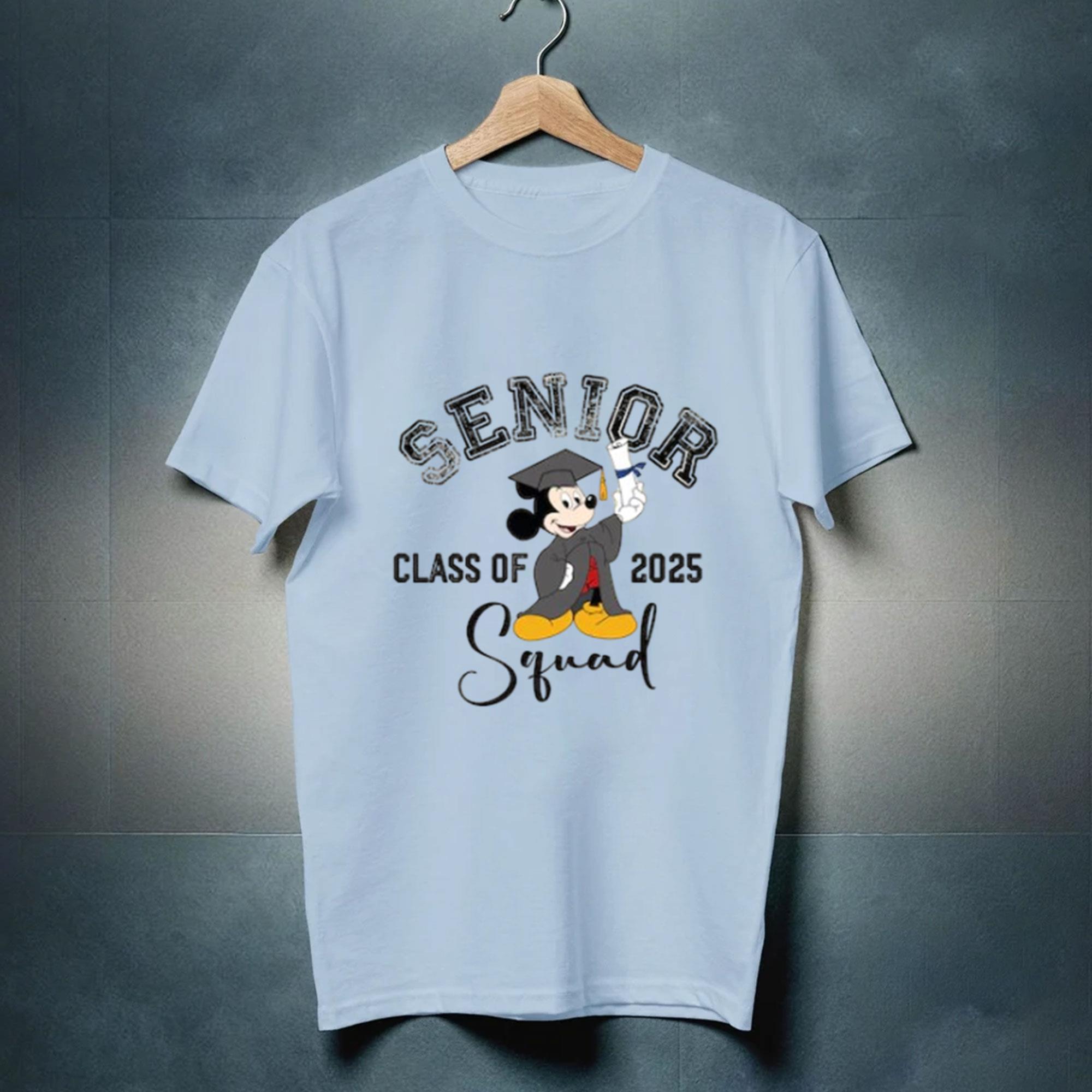 Mickey Senior, Graduation 2025, Shirt, Graduate, Shirt, Mickey, Mouse ...