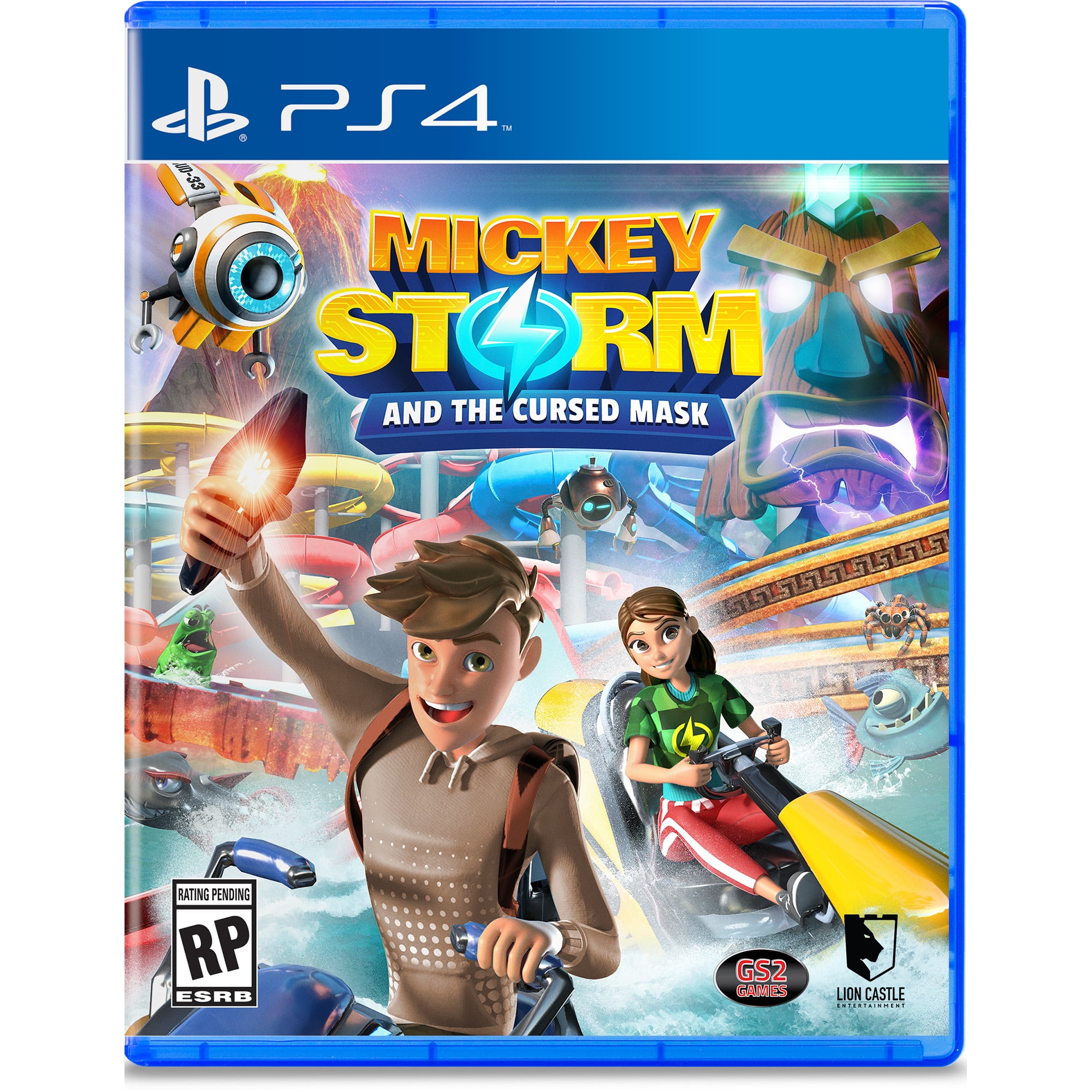 GS2 GAMES Mickey Storm: Cursed Mask Adventure, PlayStation 4, GS00075 ...