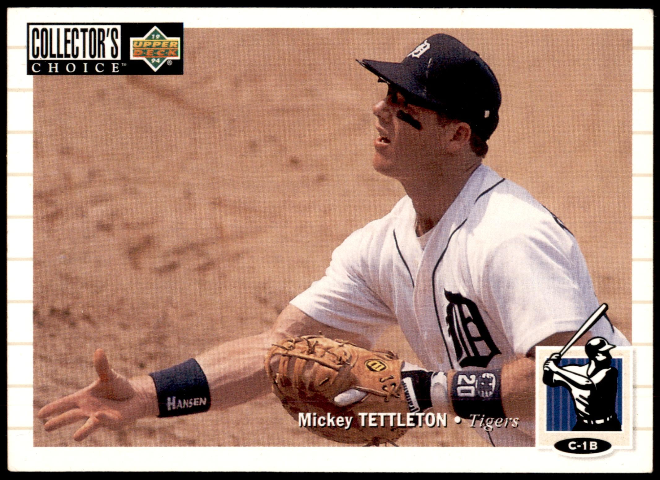 Mickey Tettleton #275 1994 Collector's Choice - Walmart.com