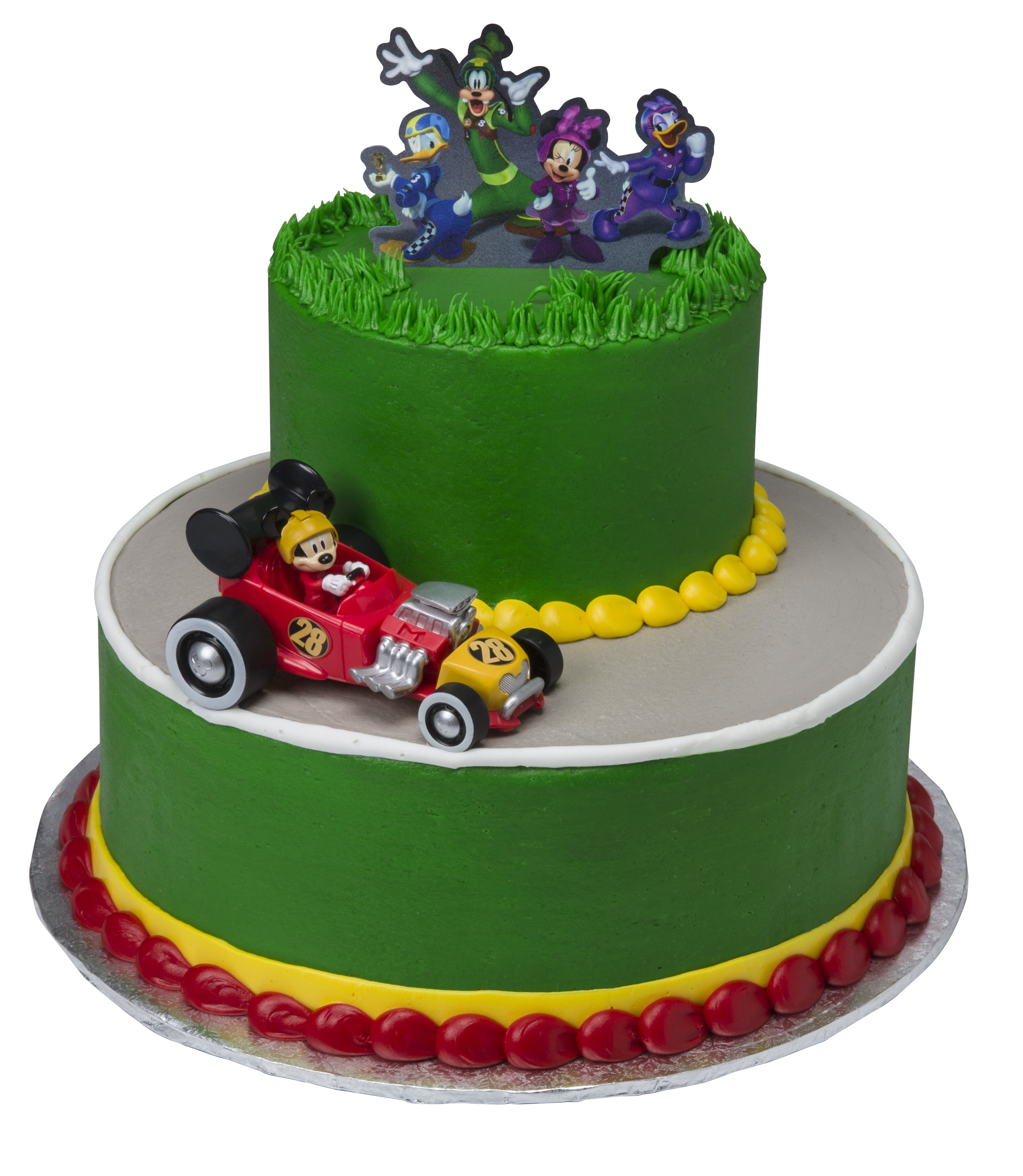 Mickey & The Roadster Racers Two Tier Cake - Walmart.com
