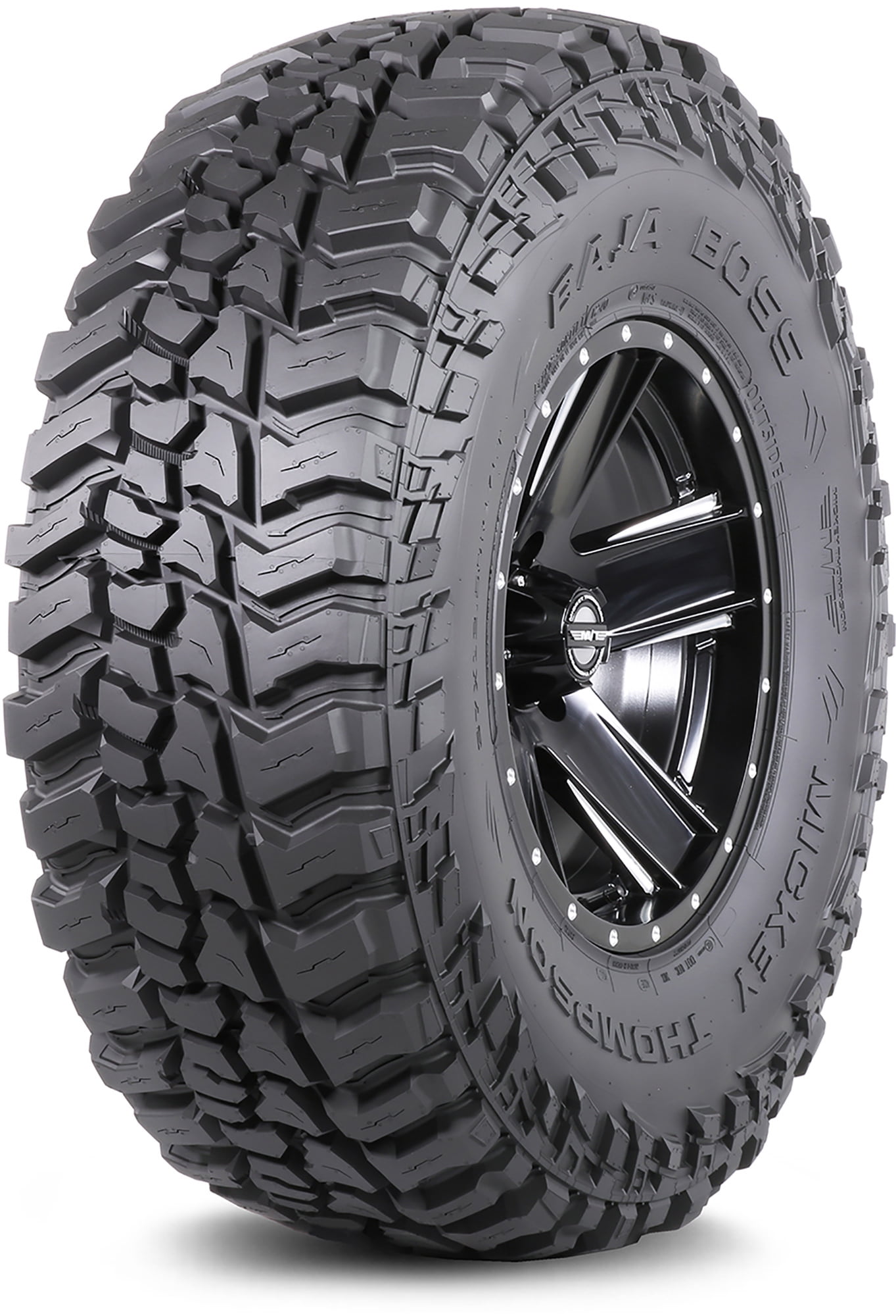 Mickey Thompson Baja Boss M/T Mud Tires 40X13.50R17LT/6 121Q All Season ...