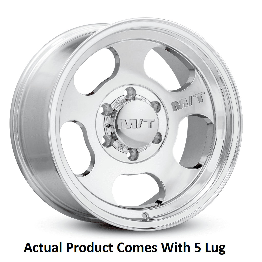Mickey Thompson Canyon Polished Wheel - 15X12 5X4.5 BP 3.63in BS -73 ...