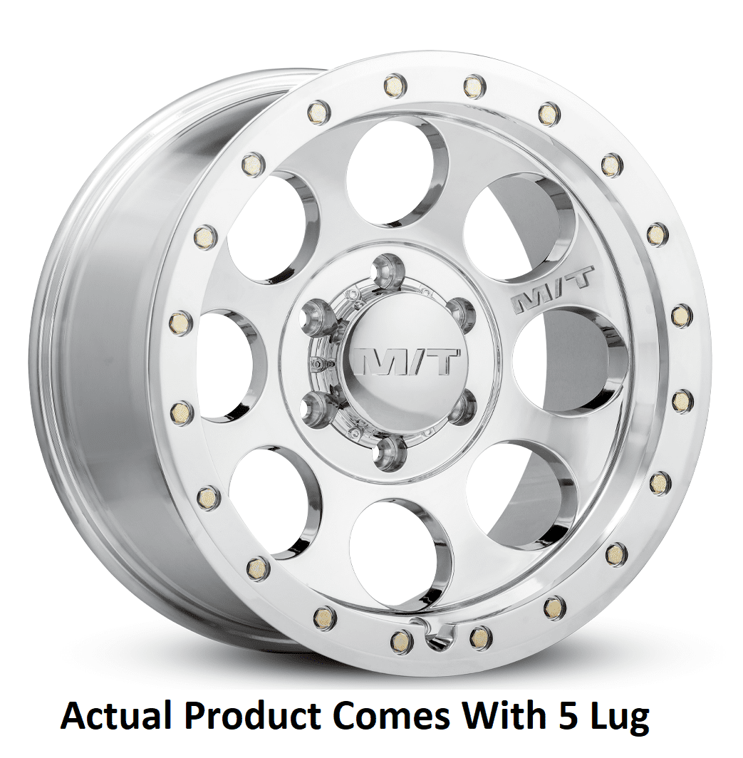 1 Mickey Thompson 18x9 5X5.00 -12 Classic Pro Polished Polished with ...