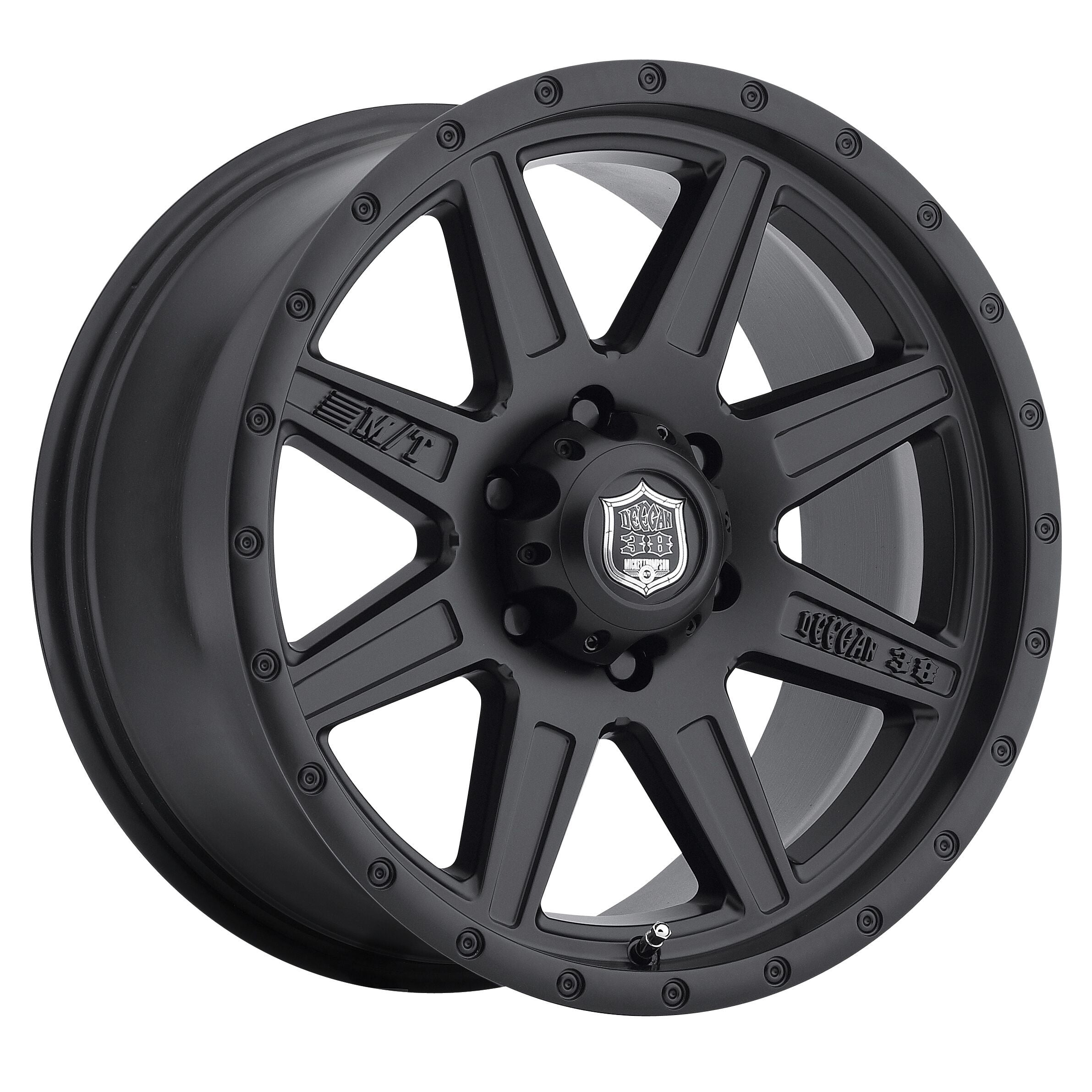 Mickey Thompson PRO 2 BLACK Wheels with Matte Black Finish (15X10 / 6X5 ...