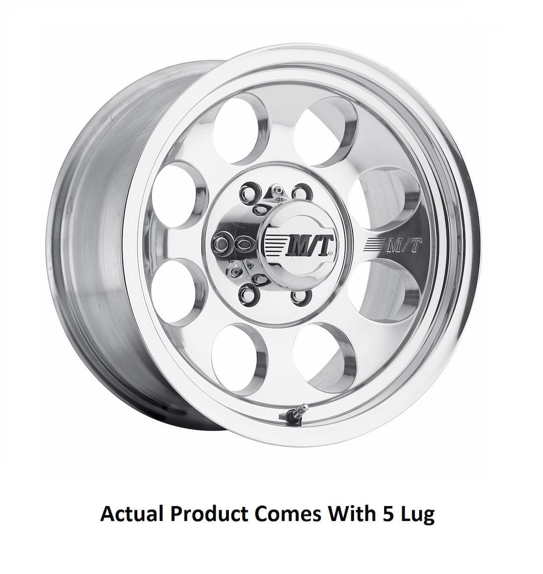 Mickey Thompson Wheels M53-001781 17 x 9 in. Classic III Polished ...