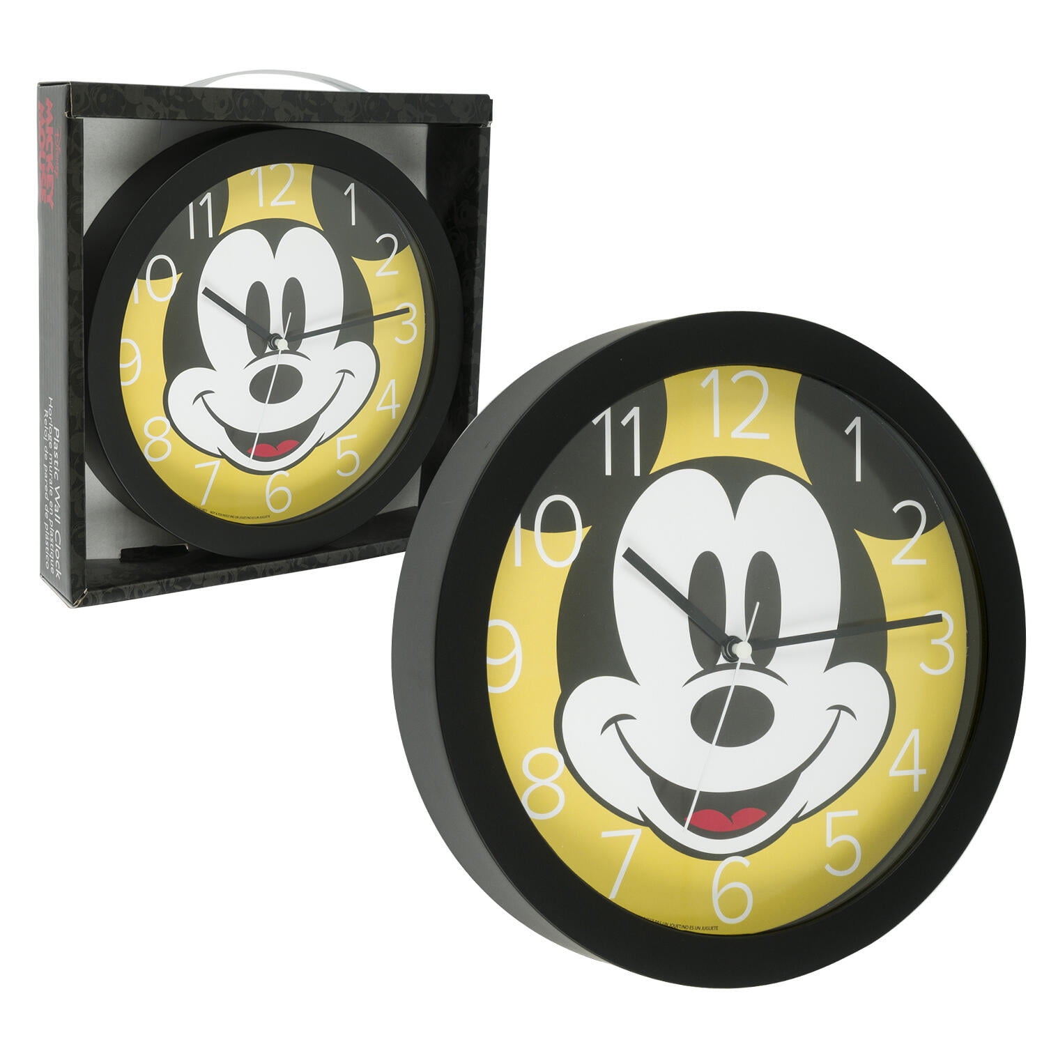 Disney Mickey Mouse Wall Clock- 9.5"" - Walmart.com