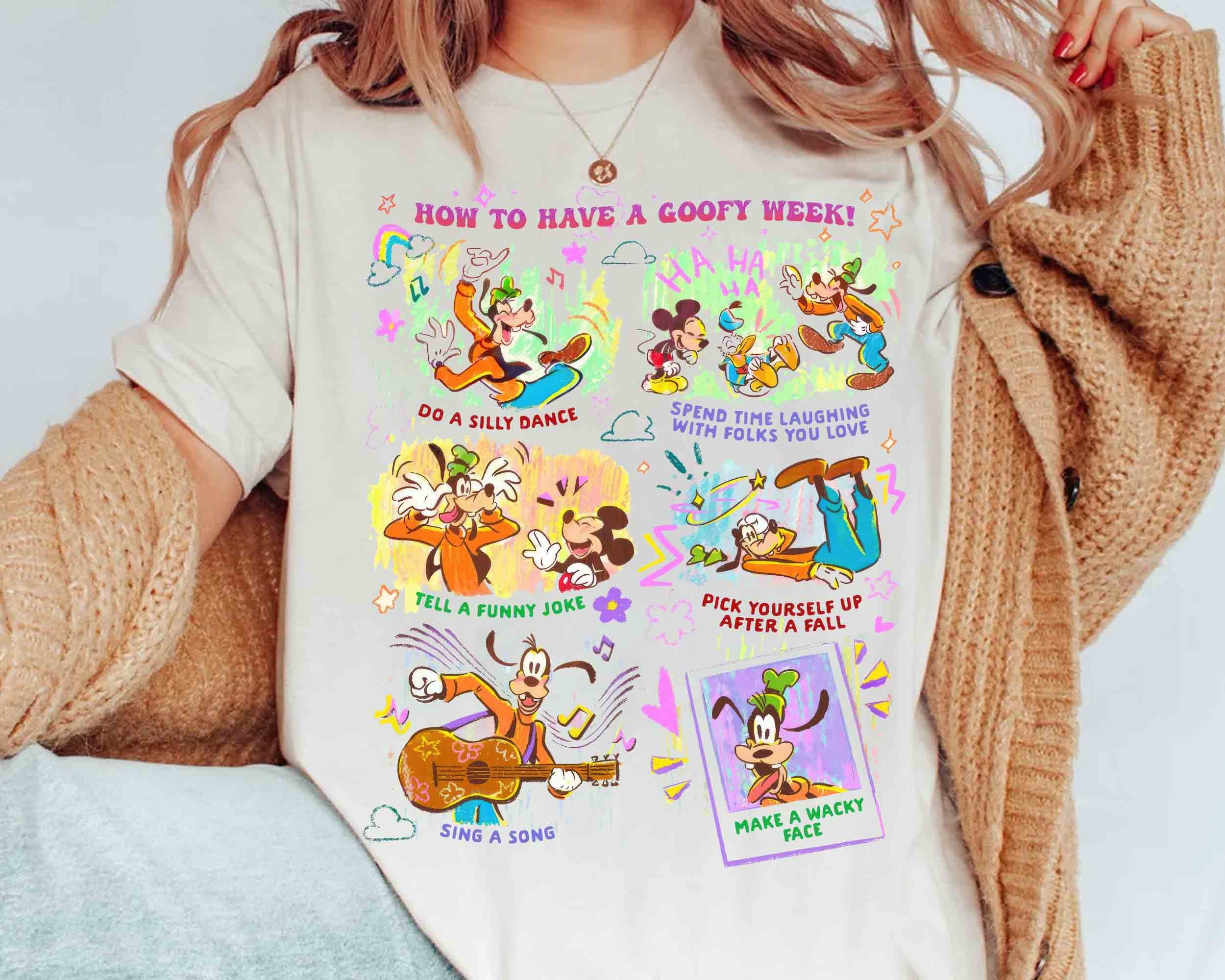 Mickey and Friends How to have to Goofy week T-shirt, Disney A Goofy ...