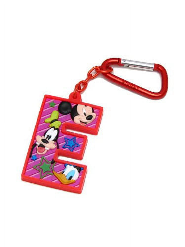 Mickey and Friends Letter E Laser Cut Keychain - Walmart.com