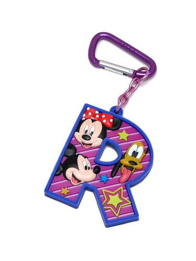 Mickey and Friends Letter R Laser Cut Keychain - Walmart.com