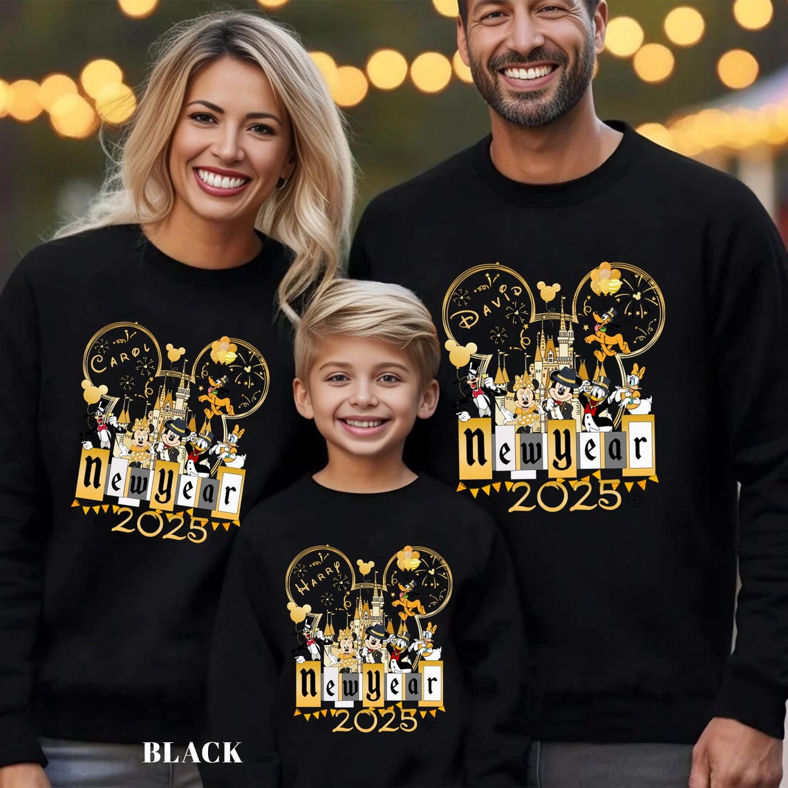 Mickey and Friends New Year, Disney Friends New Year Sweatshirt, Disney ...