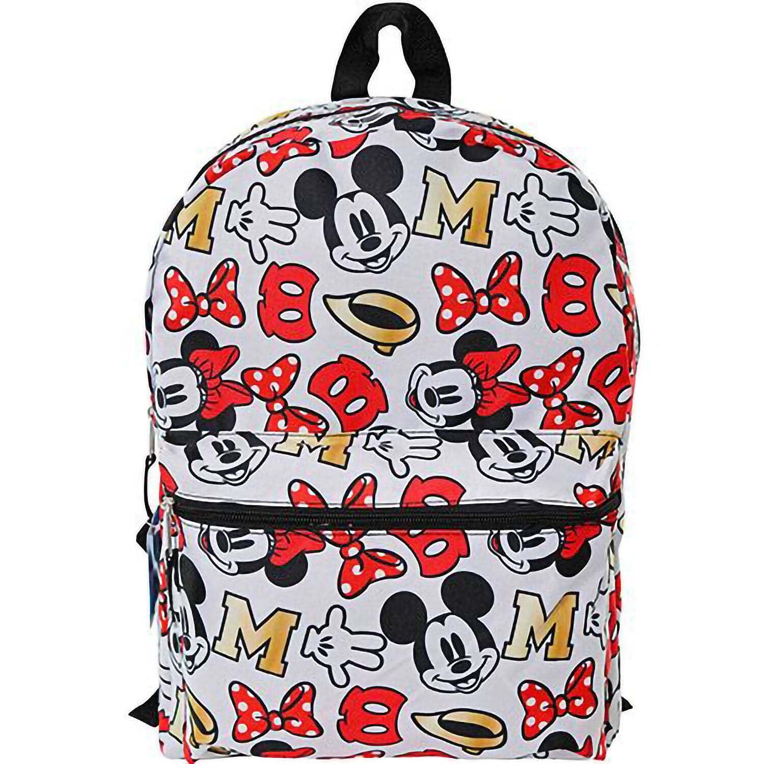 Mickey and Minnie Mouse 16 Inch Backpack - Walmart.com