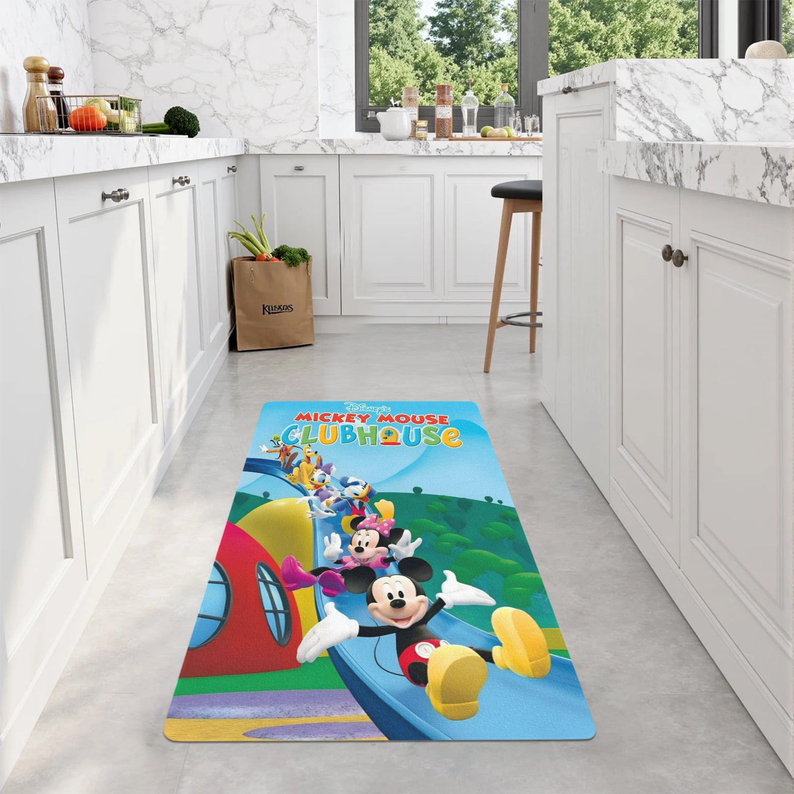 Mickey and Mouse Clubhouse Kitchen Mat 48"x17" - Walmart.com