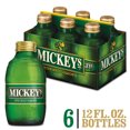 Mickey's Beer, 6 Pack, 12 fl oz Glass Bottles, 5.6% ABV - Walmart.com