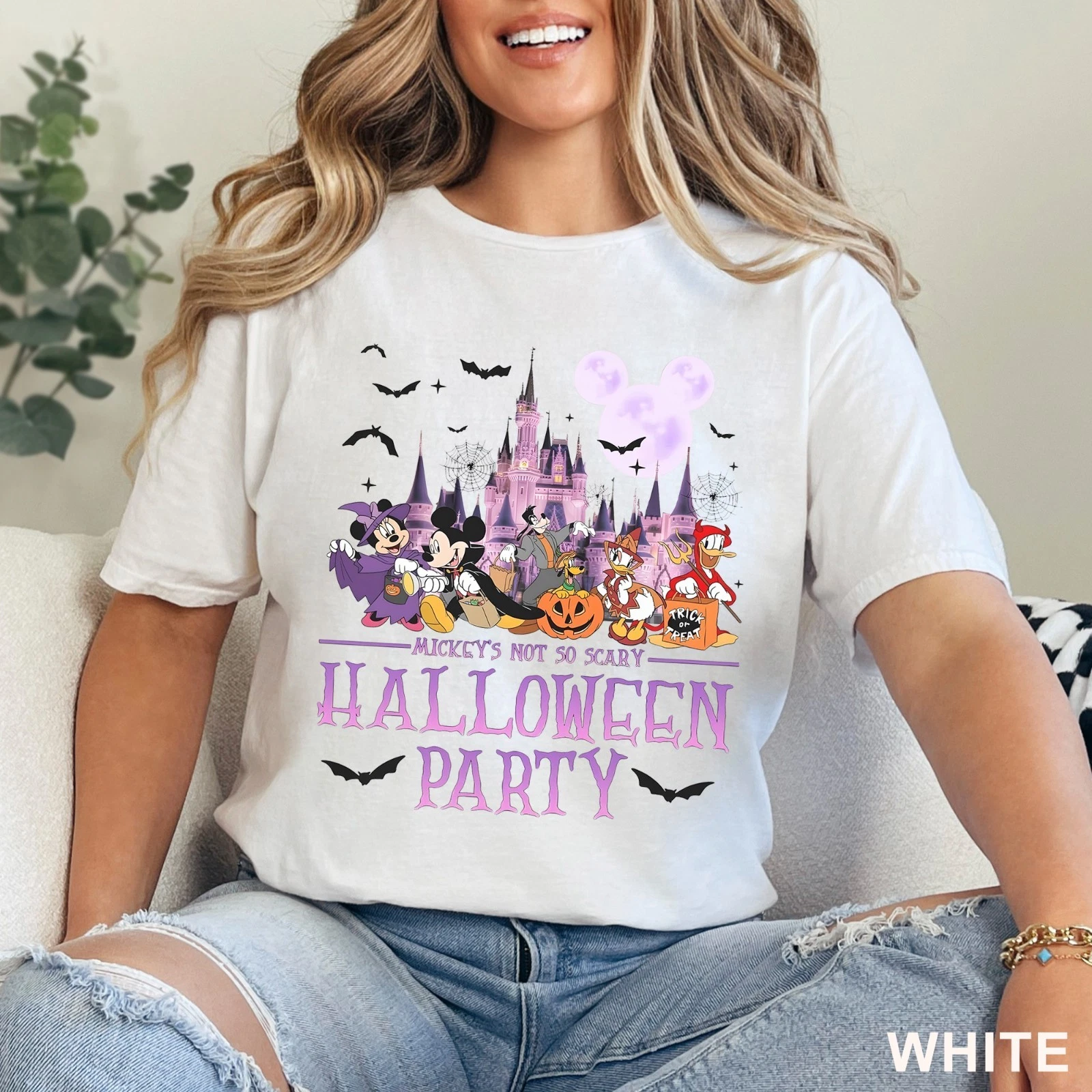 Mickey's Not So Scary Shirt, Mickey Halloween Party Shirt, Disney ...