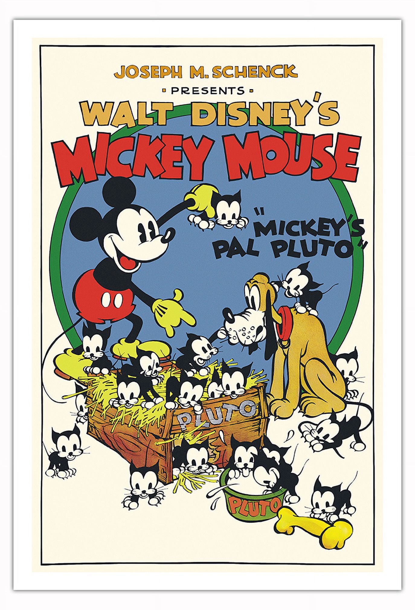 Mickey’s Pal Pluto - Starring Mickey Mouse & Pluto - Vintage Film Movie ...