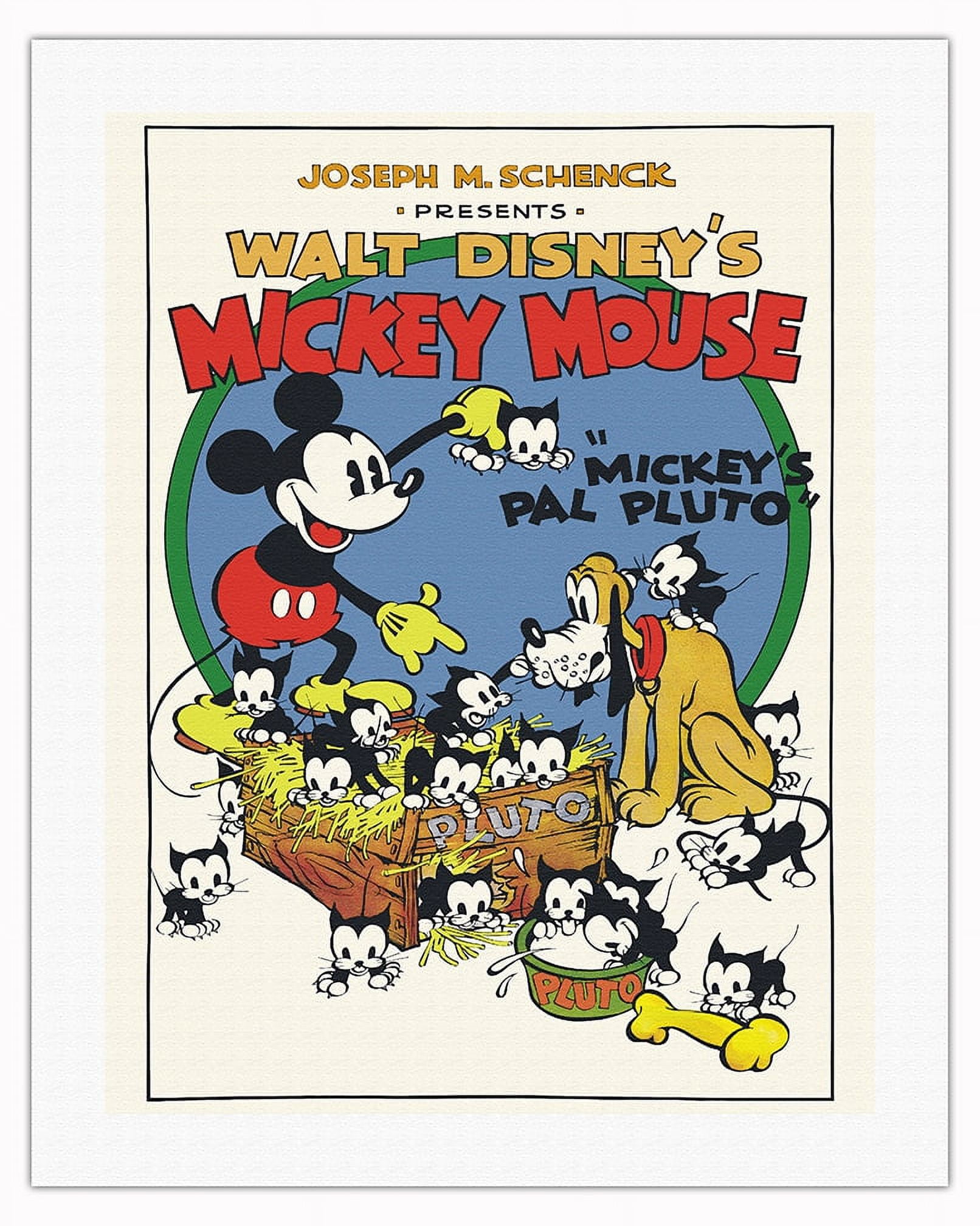 Mickey’s Pal Pluto - Starring Mickey Mouse & Pluto - Vintage Film Movie ...