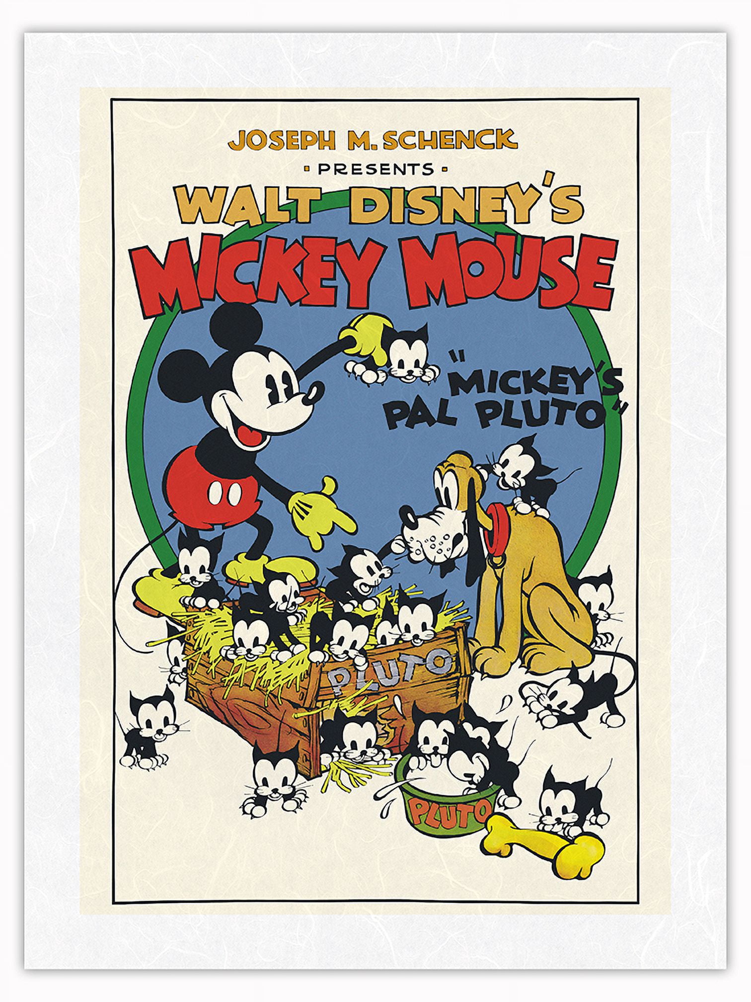 Mickey’s Pal Pluto - Starring Mickey Mouse & Pluto - Vintage Film Movie ...