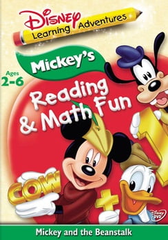 Mickey's Reading & Math Fun (DVD) - Walmart.com