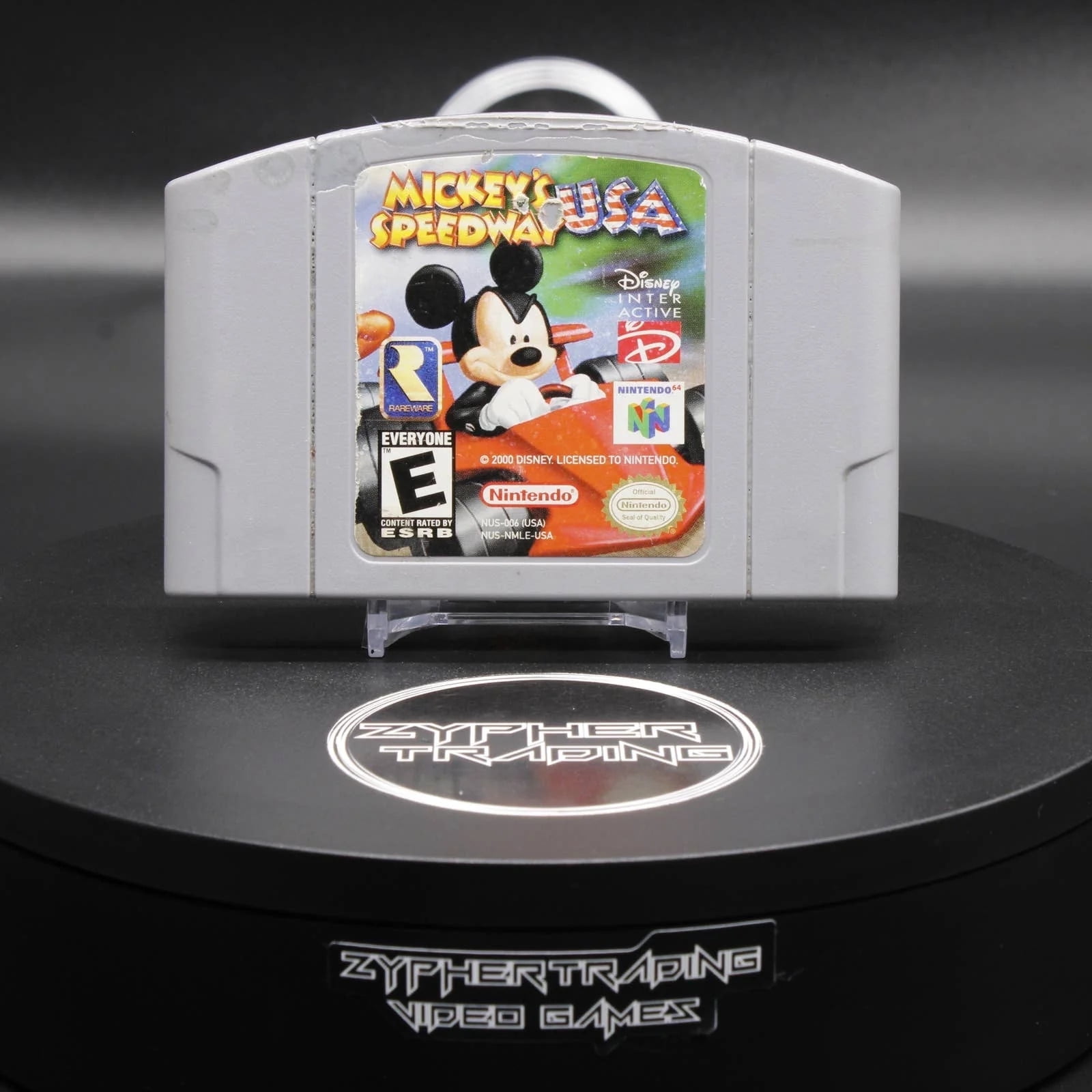 Nintendo 64 Retro Game - Mickey's Speedway USA | Pre-Owned | N64 ...