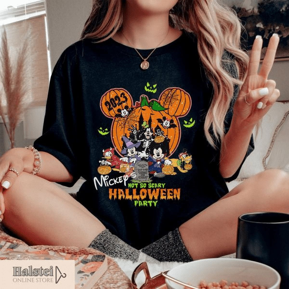 Mickeys Not So Scary Halloween Party Shirts