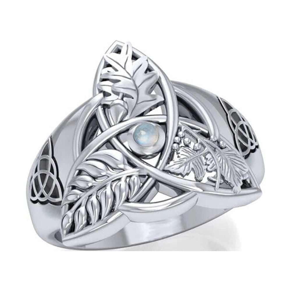 Mickie Mueller Oak Ash Thorn 925 Sterling Silver Ring Fine Fairy Magic Jewelry - Walmart.com