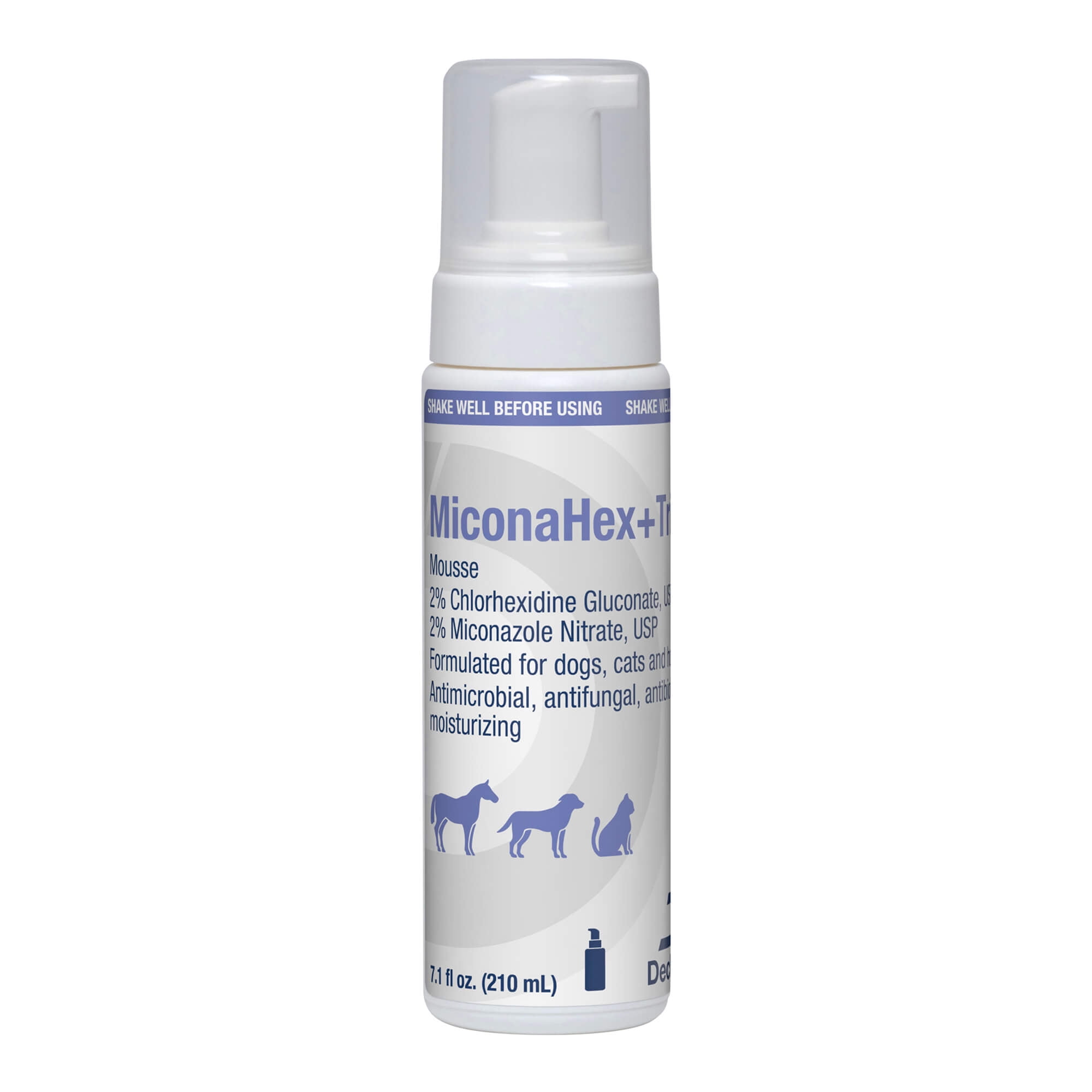 MiconaHex+Triz Mousse, Antifungal and Antibacterial Skin Care for Pets ...