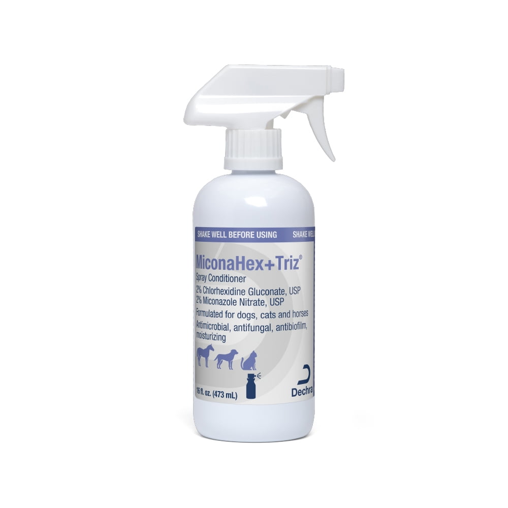Miconahex+ Triz Spray for Dogs Cats and Horses, 16 oz - Walmart.com