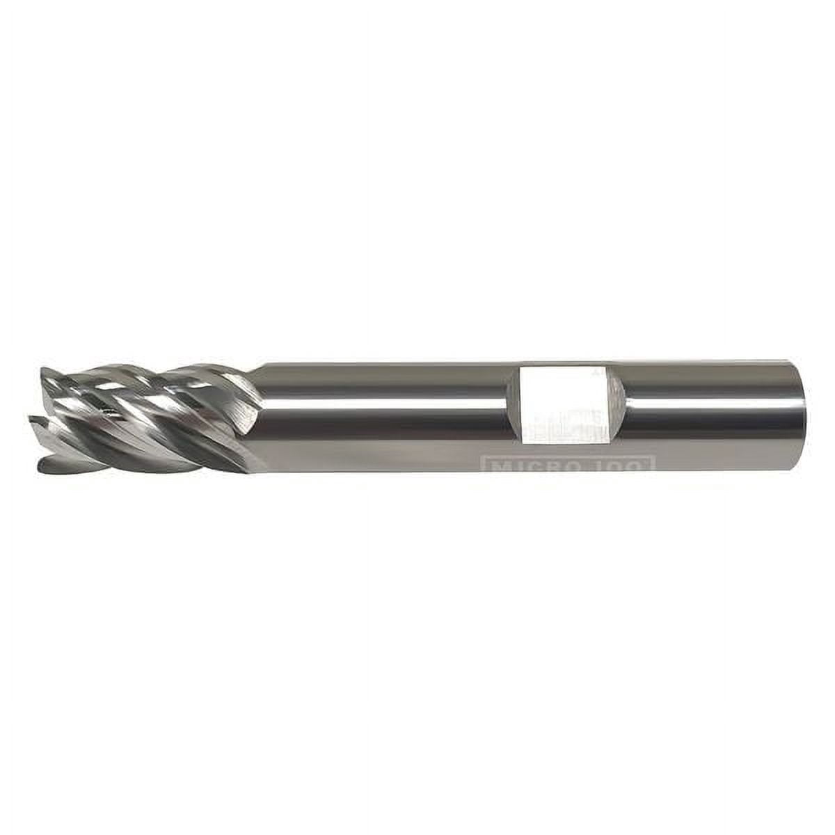 Micro 100 Cor Rad End Mill,1/2",Carb,1/8" rad VHS-500-5-030K - Walmart.com