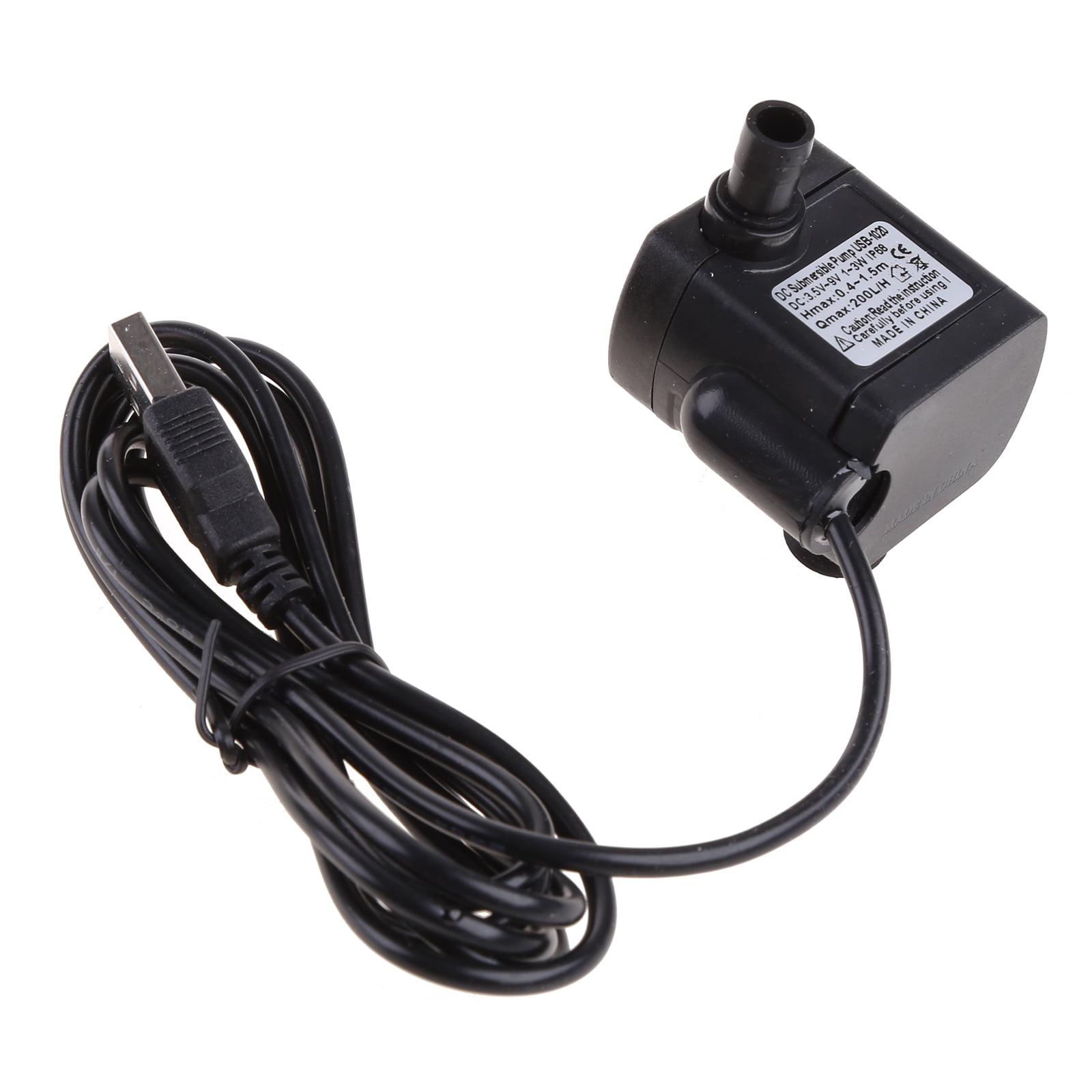 Micro Adjustable Water Pump DC3.5V-9V 3W USB Mini Water Pump Ultra ...