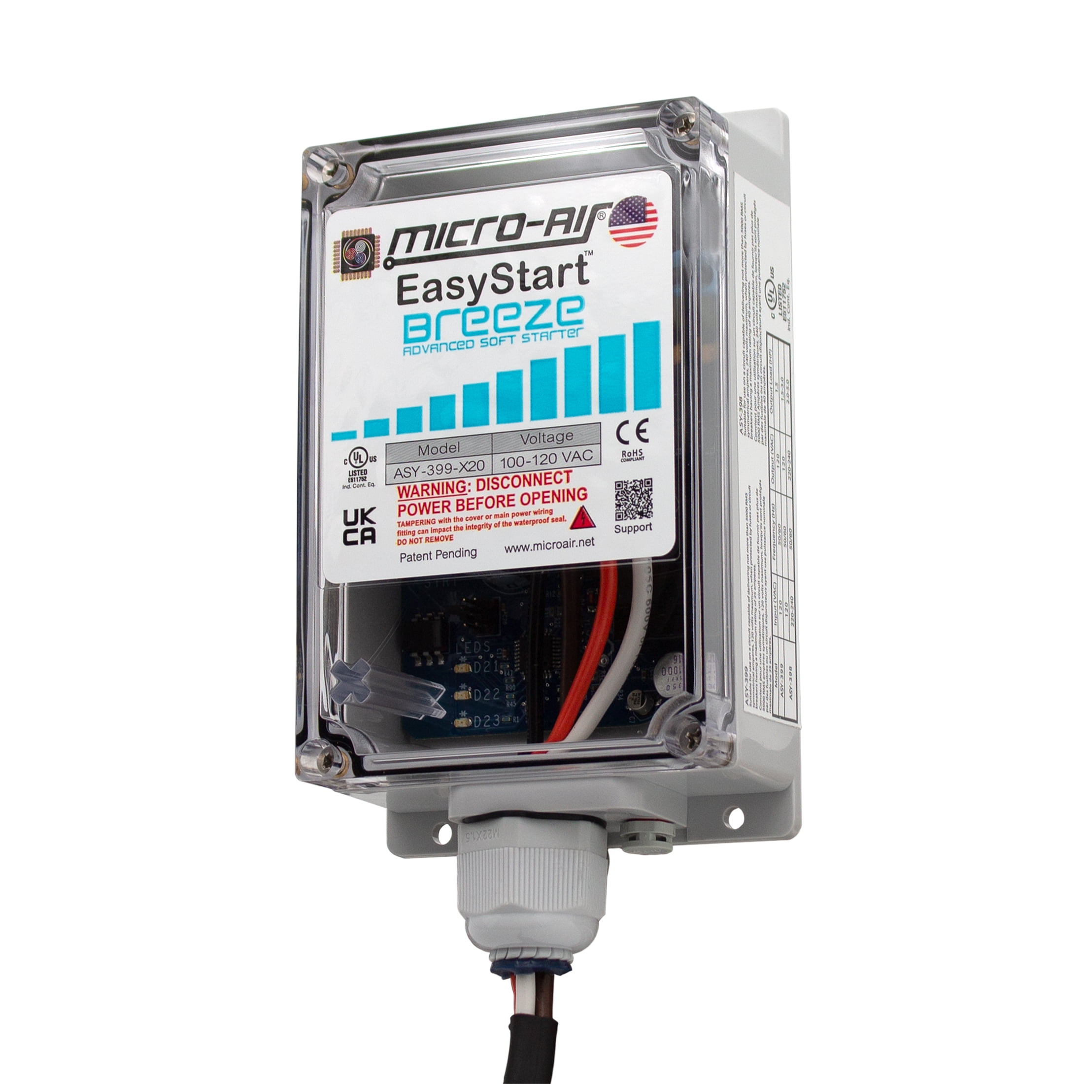 Micro-Air EasyStart Breeze 399 - Soft Starter for 120V RV A/C with ...