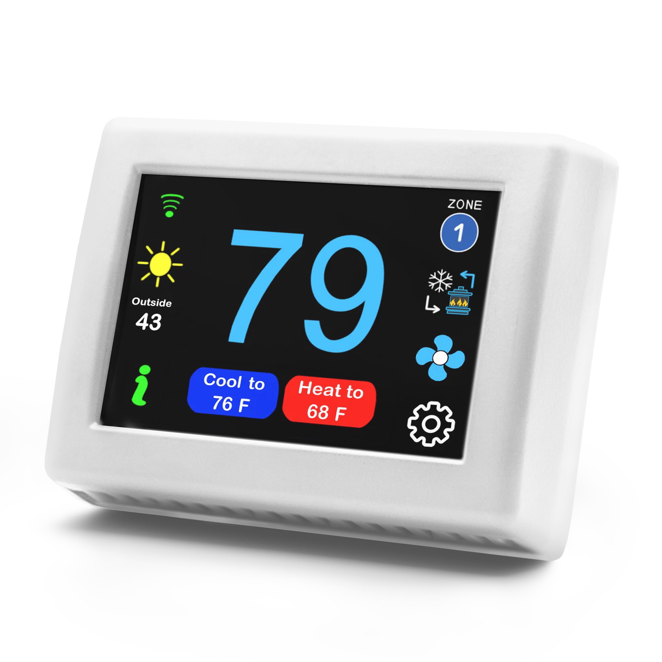 Micro-Air EasyTouch RV Thermostat - 350 White - Walmart.com