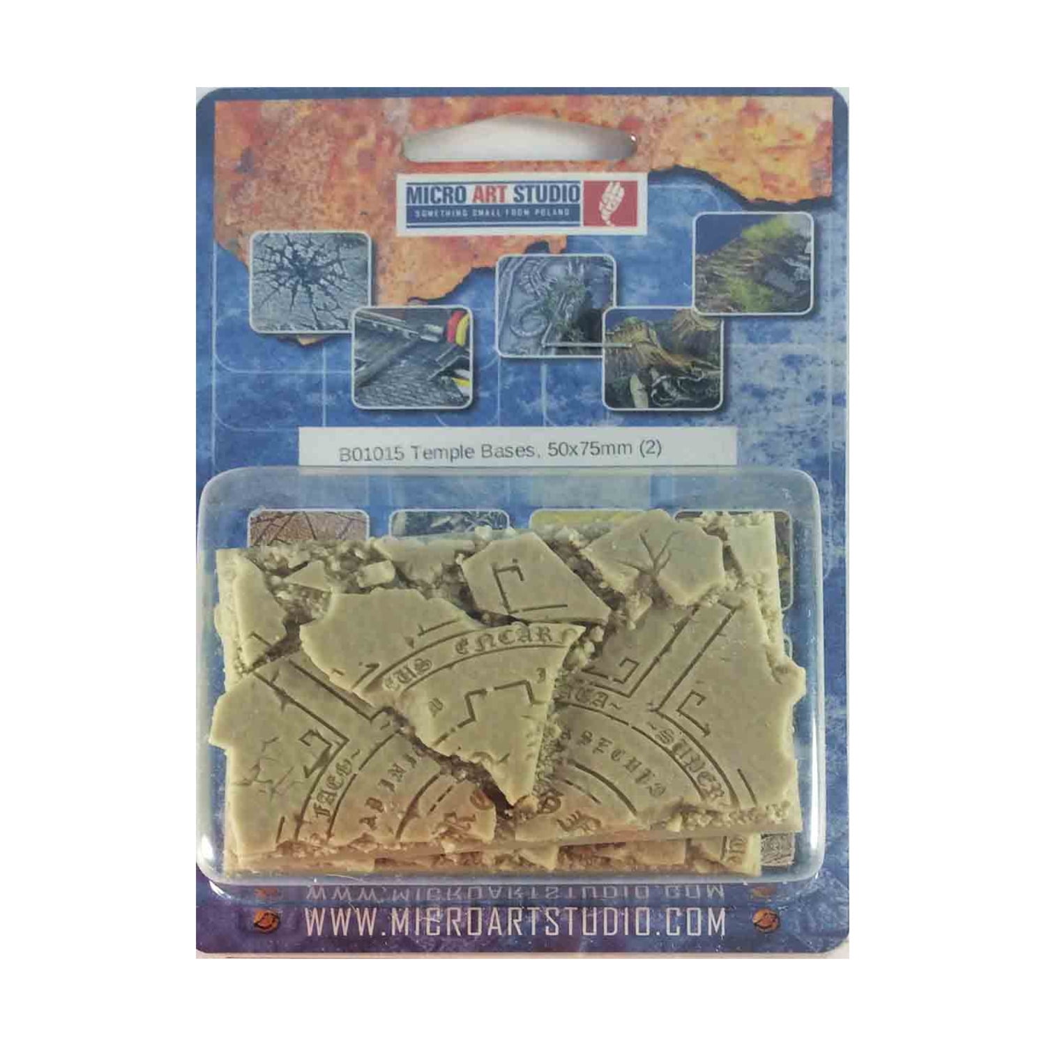 Micro Art Studio 50x75mm Temple - Beast Cavalry Bases New - Walmart.com