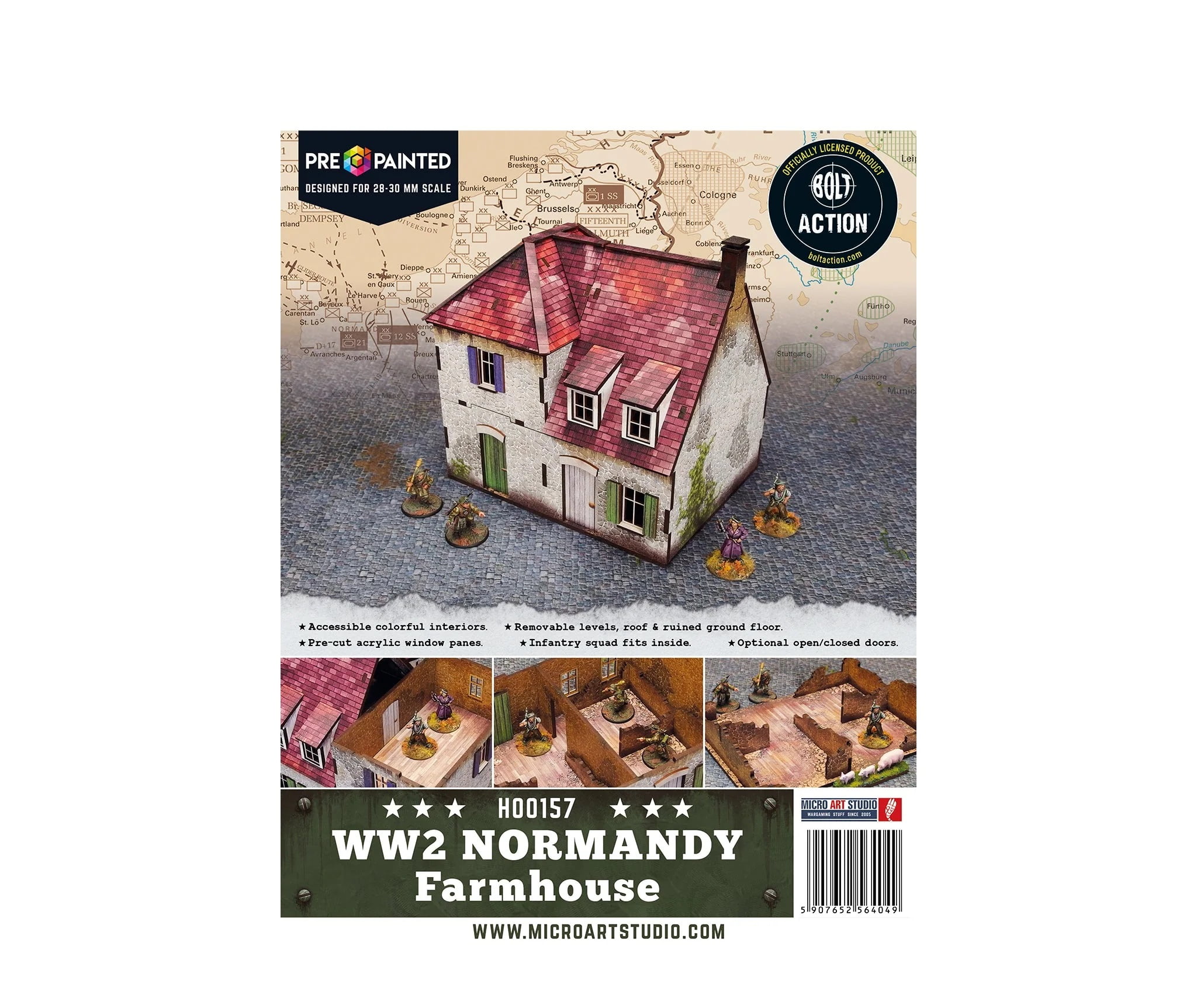 Micro Art Studio Normandy Farmhouse New - Walmart.com