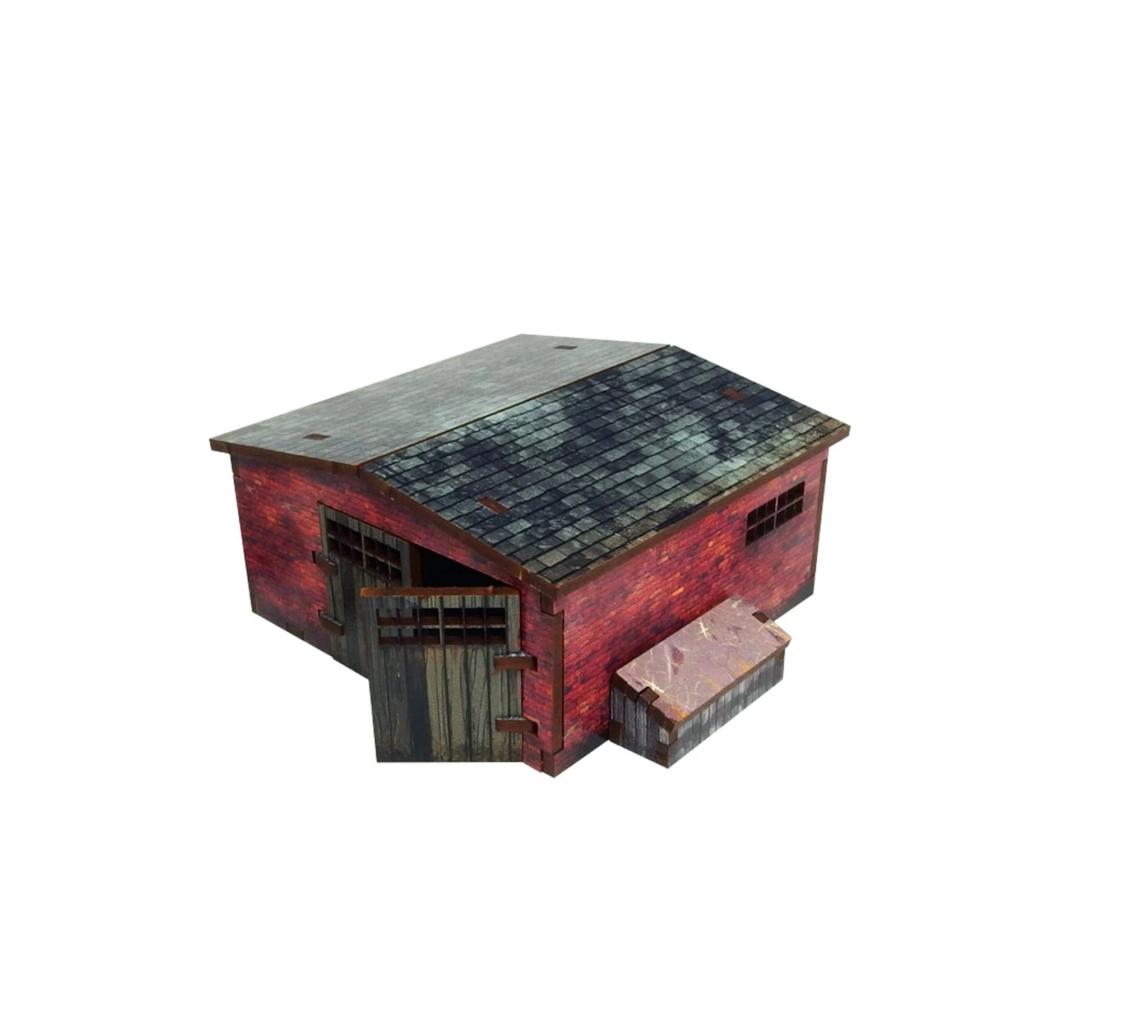 Micro Art Studio Normandy Large Brick Shed New - Walmart.com