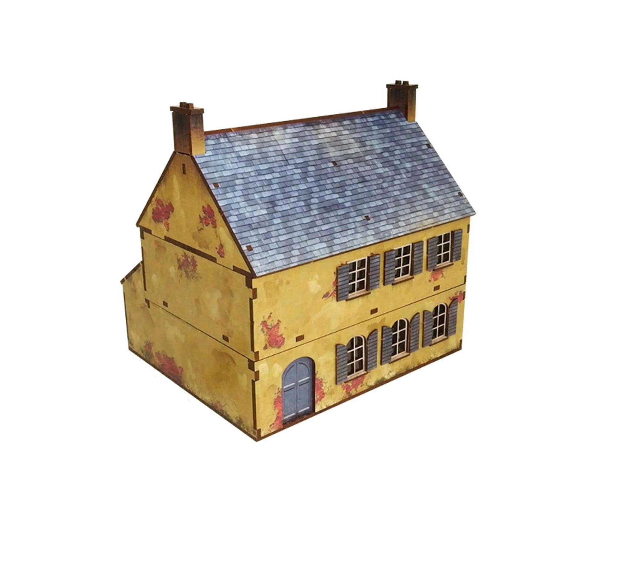 Micro Art Studio: WW2 Normandy Townhouse 2 HDF Prepainted Terrain ...