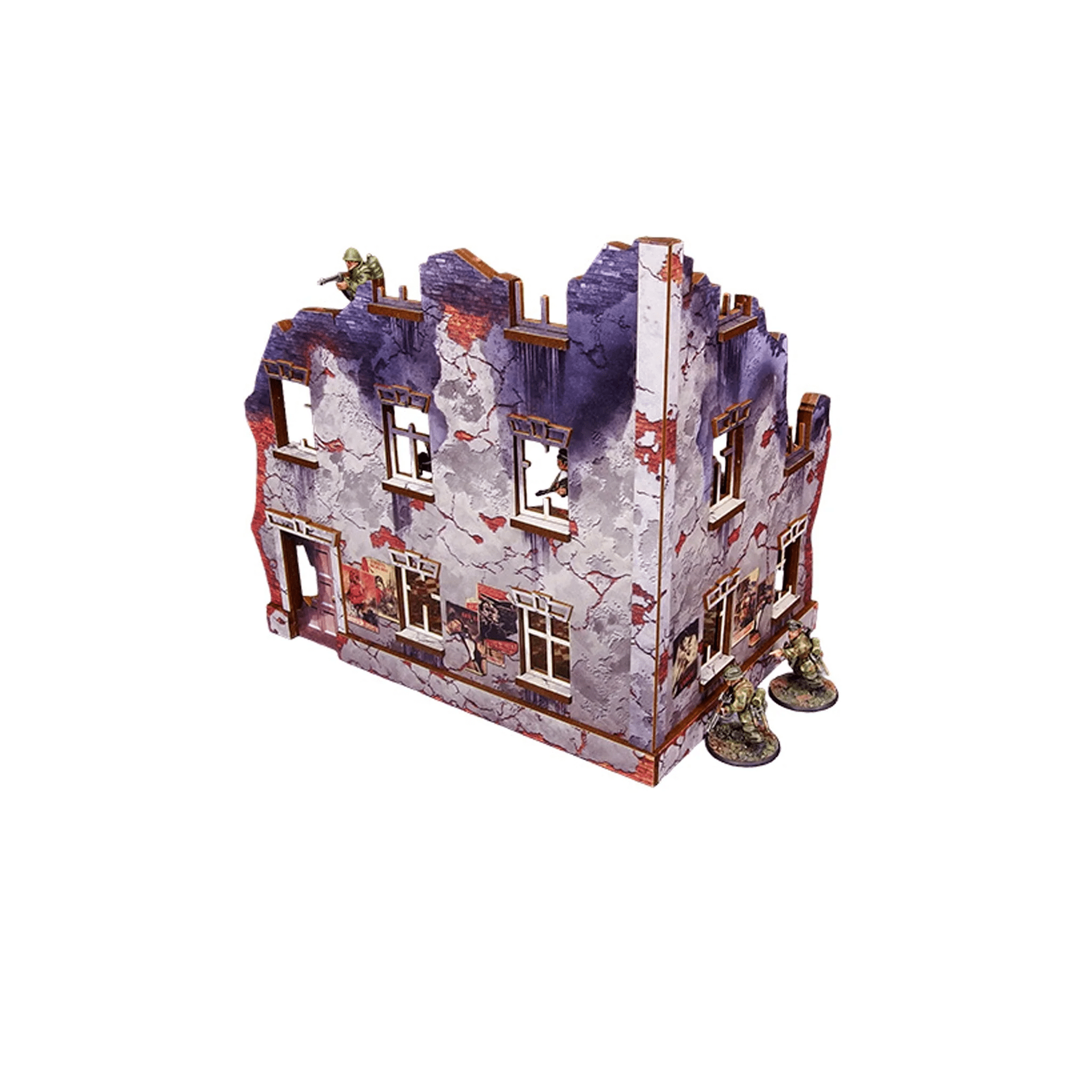Micro Art Studio WW2 Ostfront Stalingrad: Univermag Left (with 3rd ...