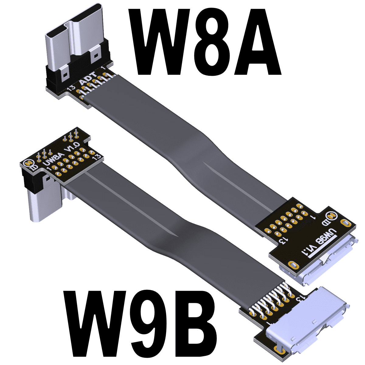 Micro B Extension Cable USB 3.0 Micro-B Male To Female Flexible Ribbon ...