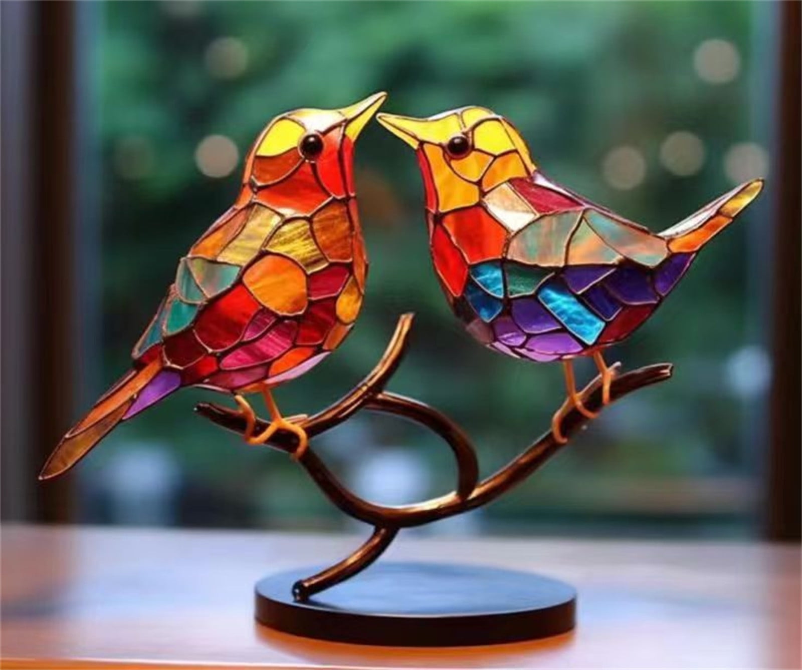 Micro Bird Figurines Landscape for Tabletop, Miniature Bird Decorative ...