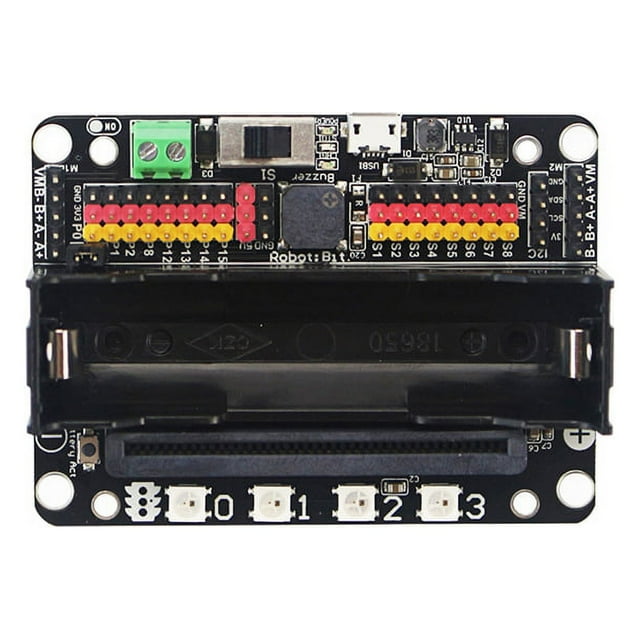 Micro Bit Expansion Board Robotbit V20 Supports Makecode Offline